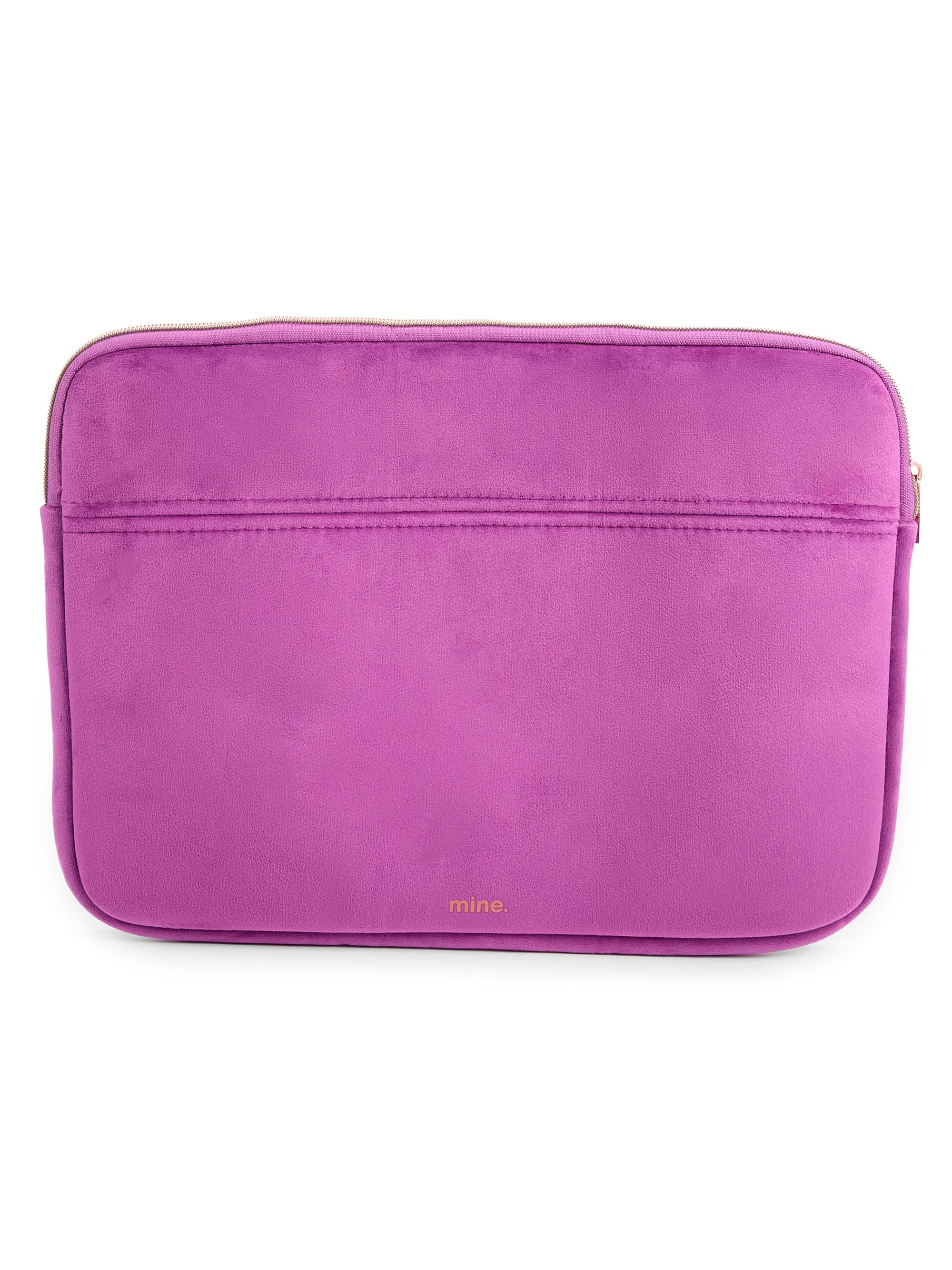 Click here for Mytagalongs 15-Inch Velvet Laptop Case - Plum prices
