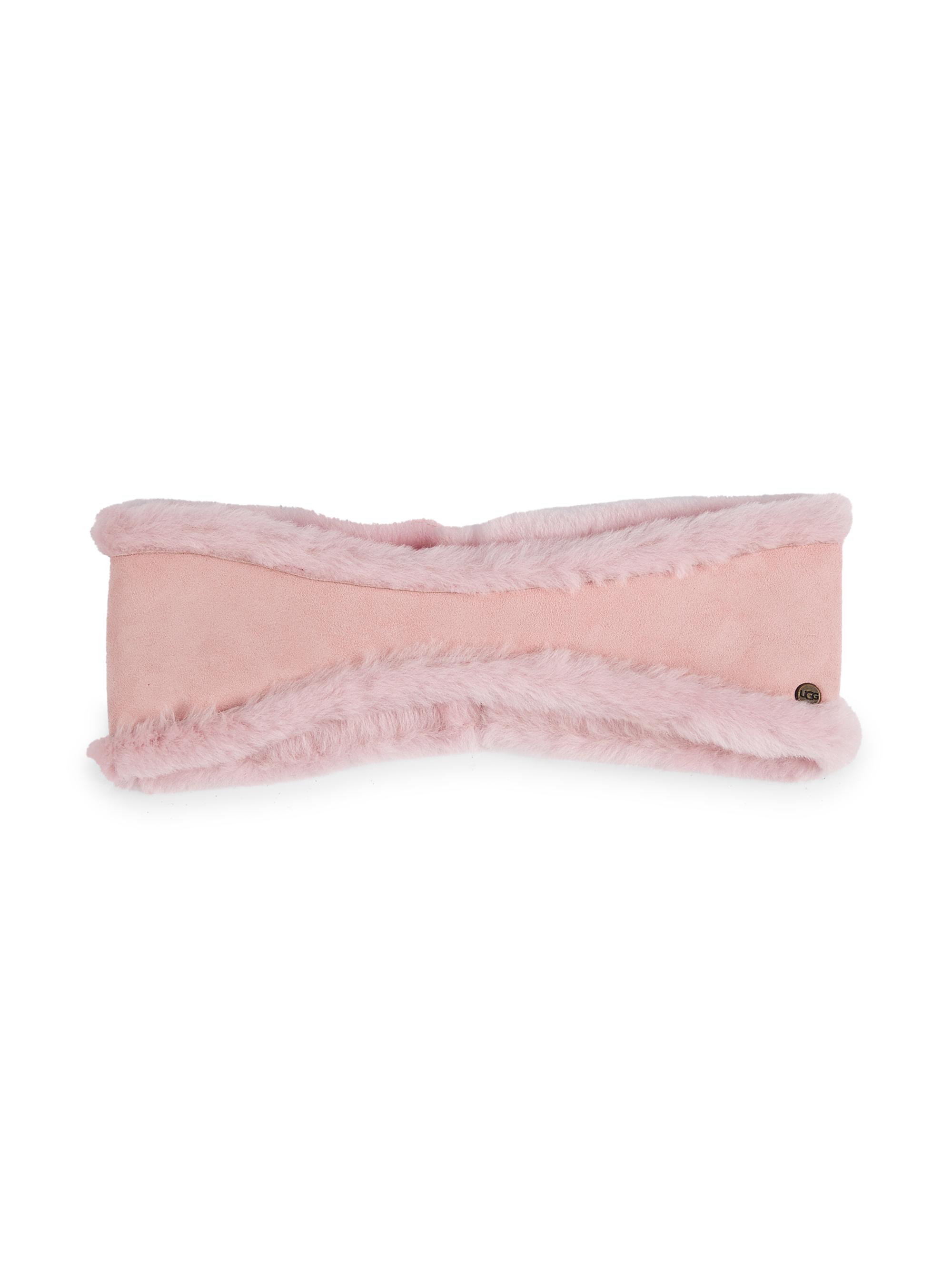 Click here for Ugg Womens Shearling Headband - Pink Cloud - Size... prices