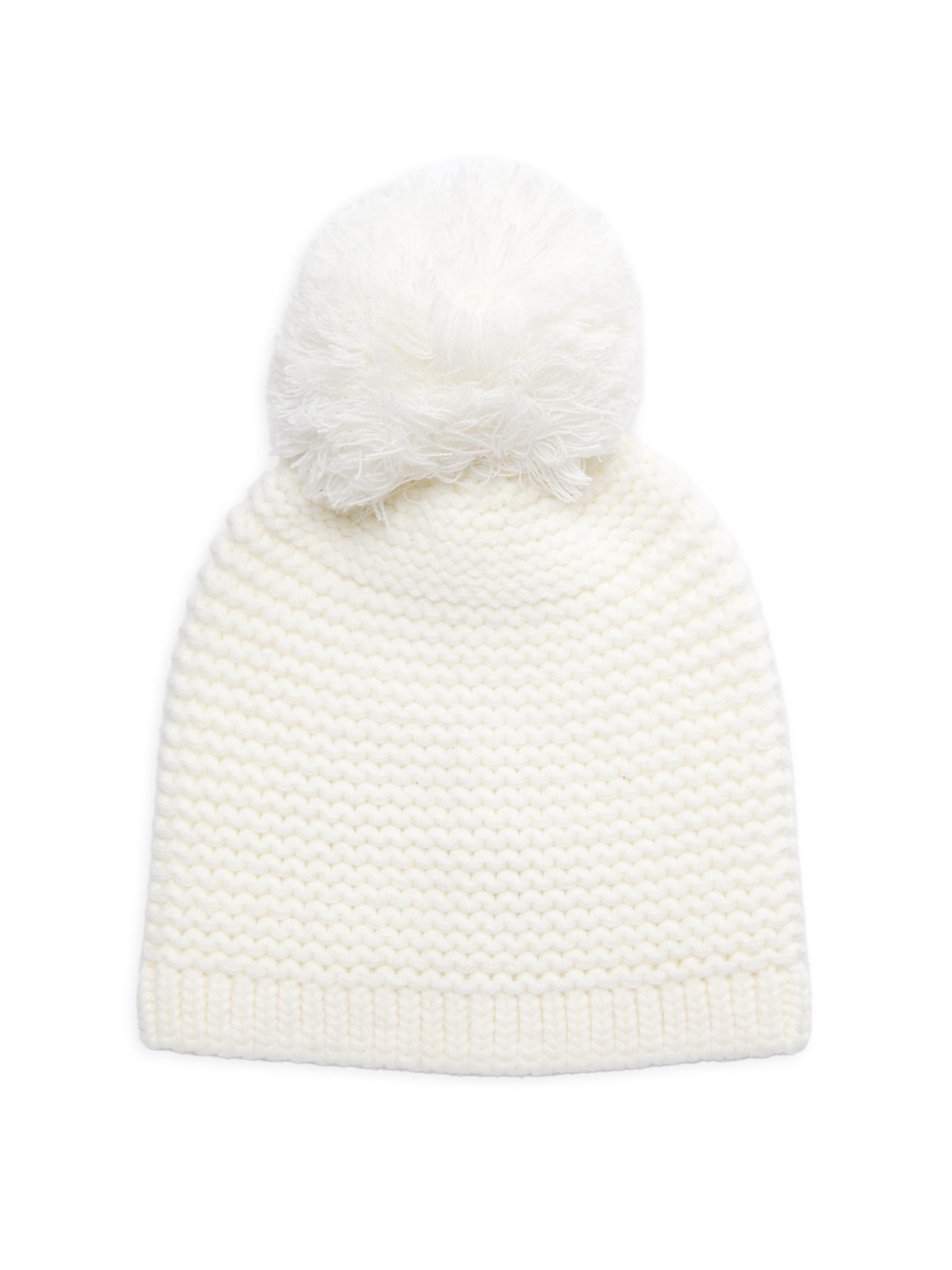 Click here for Ugg Womens Chunky Knit Pom Pom Beanie - Ivory prices
