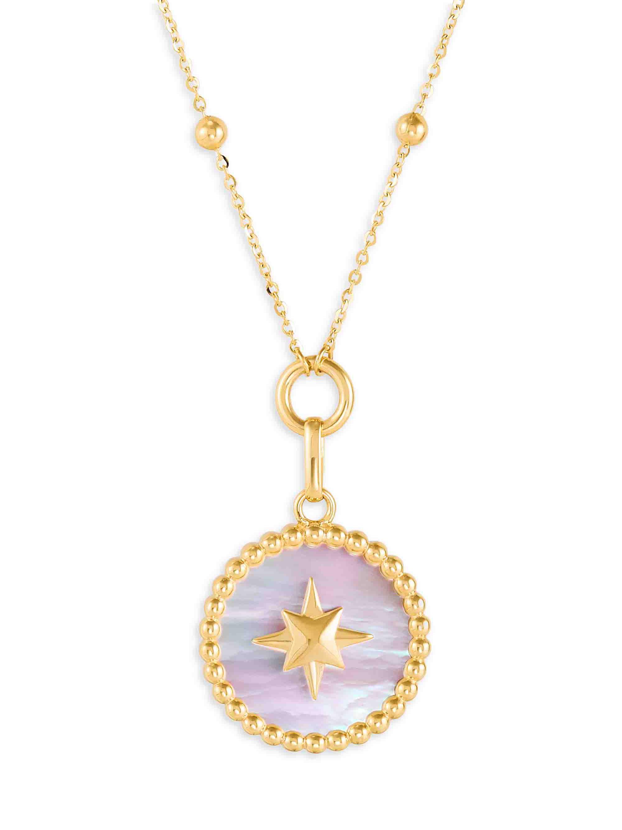 Click here for Saks Fifth Avenue Womens 14K Yellow Gold & Mother... prices