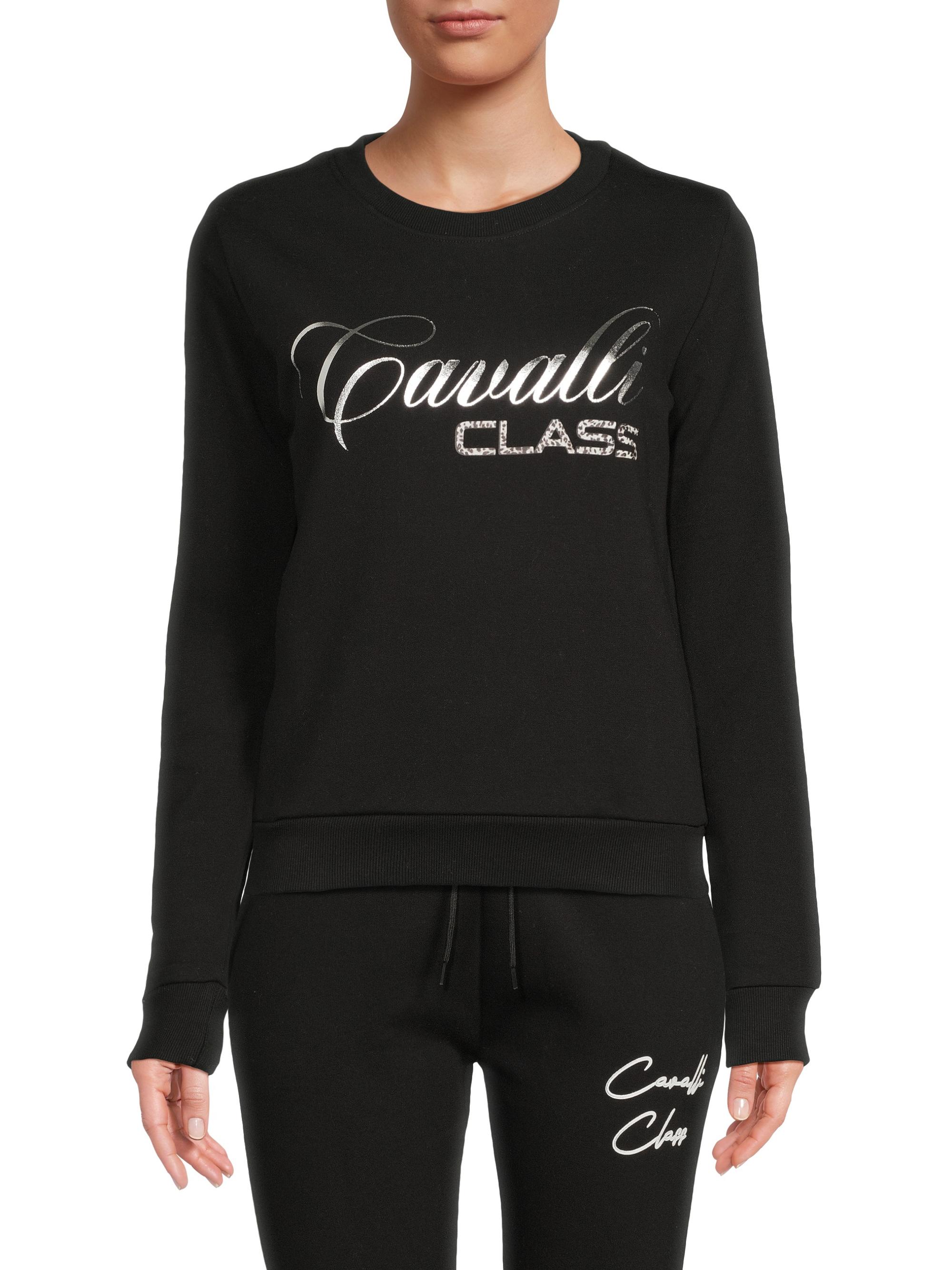 Click here for Cavalli Class by Roberto Cavalli Womens Logo sweat... prices