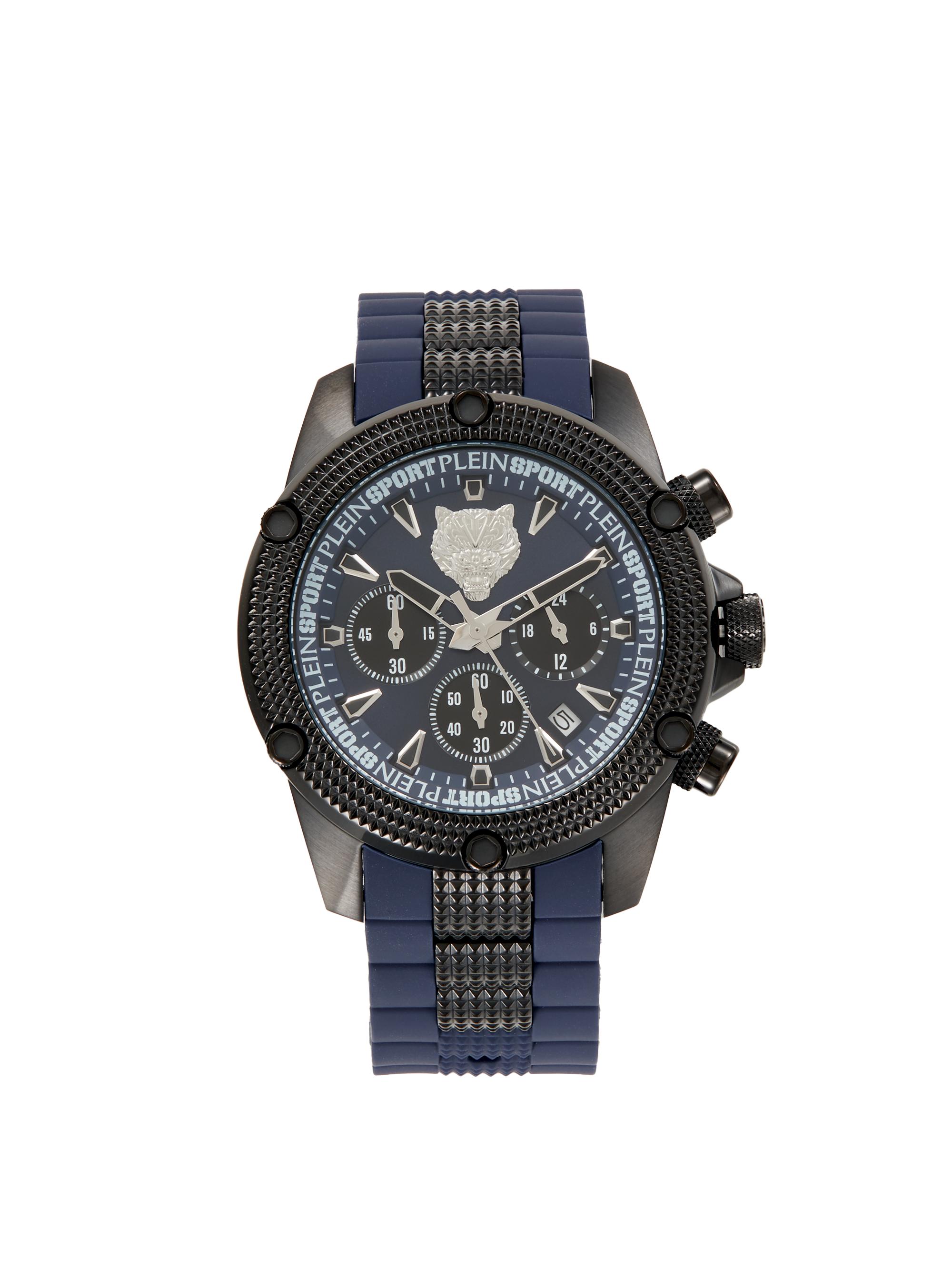 Click here for Plein Sport Mens Hurricane Blacktone Stainless Ste... prices