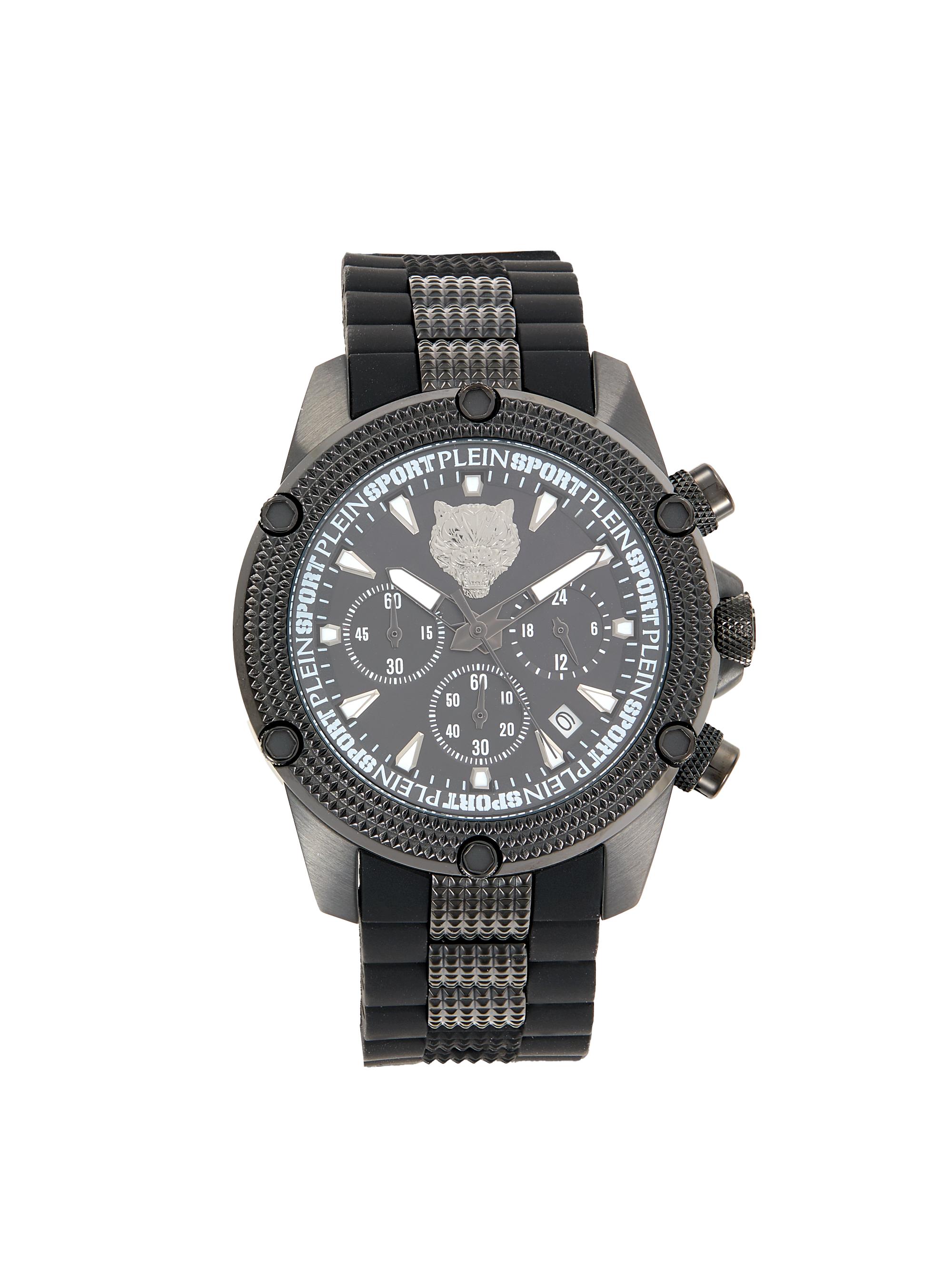 Click here for Plein Sport Mens Hurricane Stainless Steel & Silic... prices