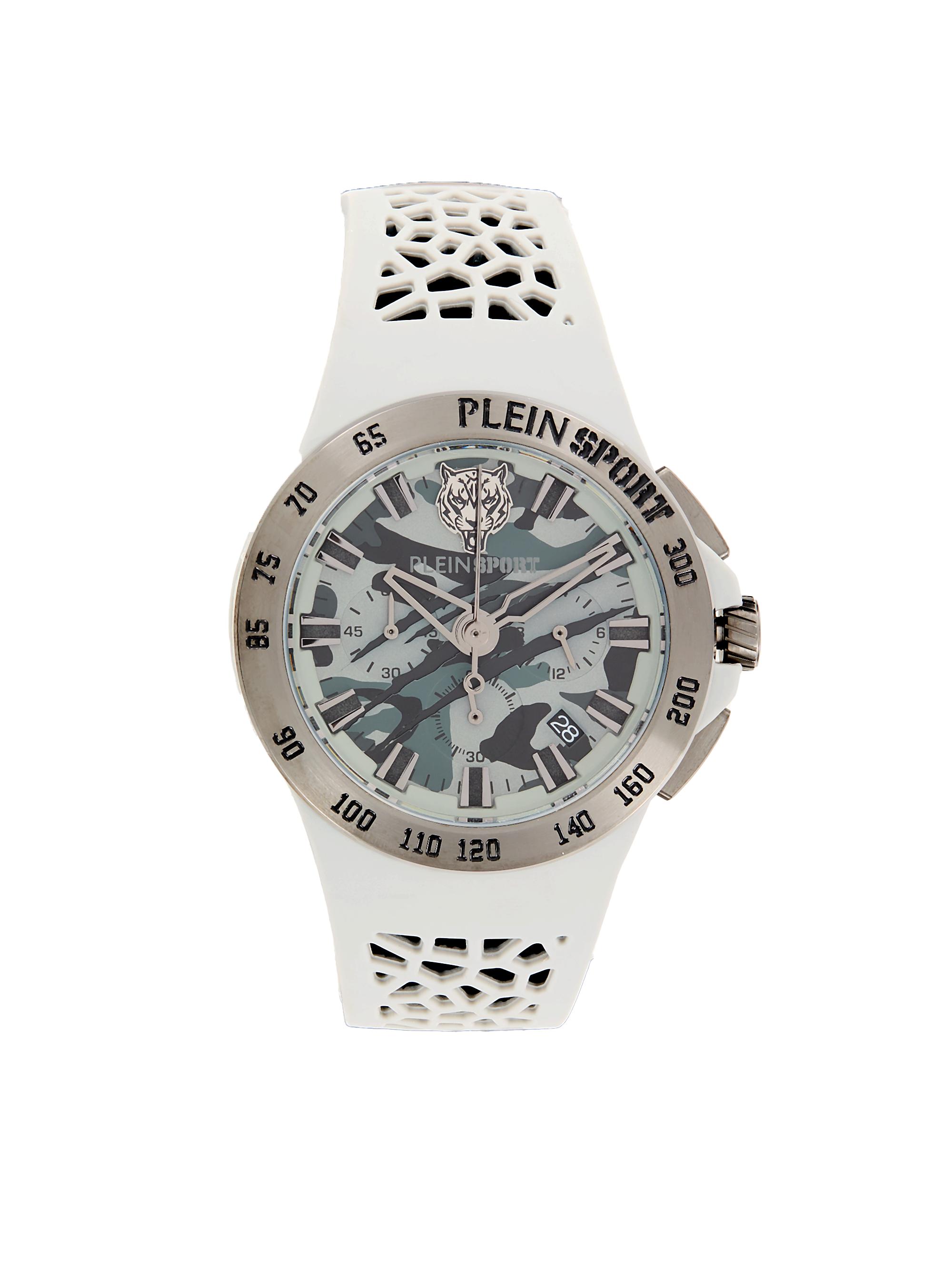 Click here for Plein Sport Mens Thunderstorm Chrono IP Gunmetal S... prices