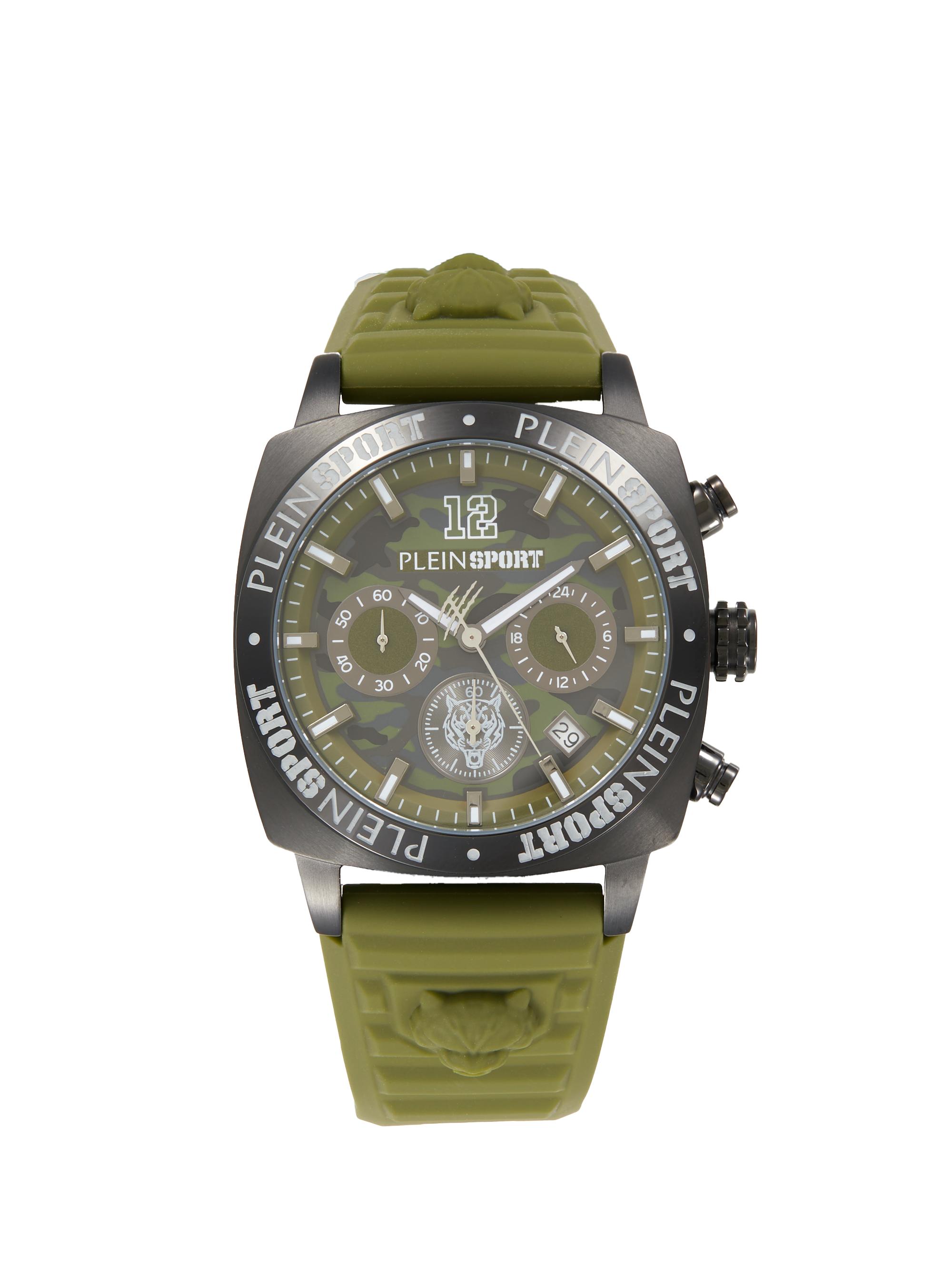 Click here for Plein Sport Mens Wildcat IP Black Stainless Steel... prices