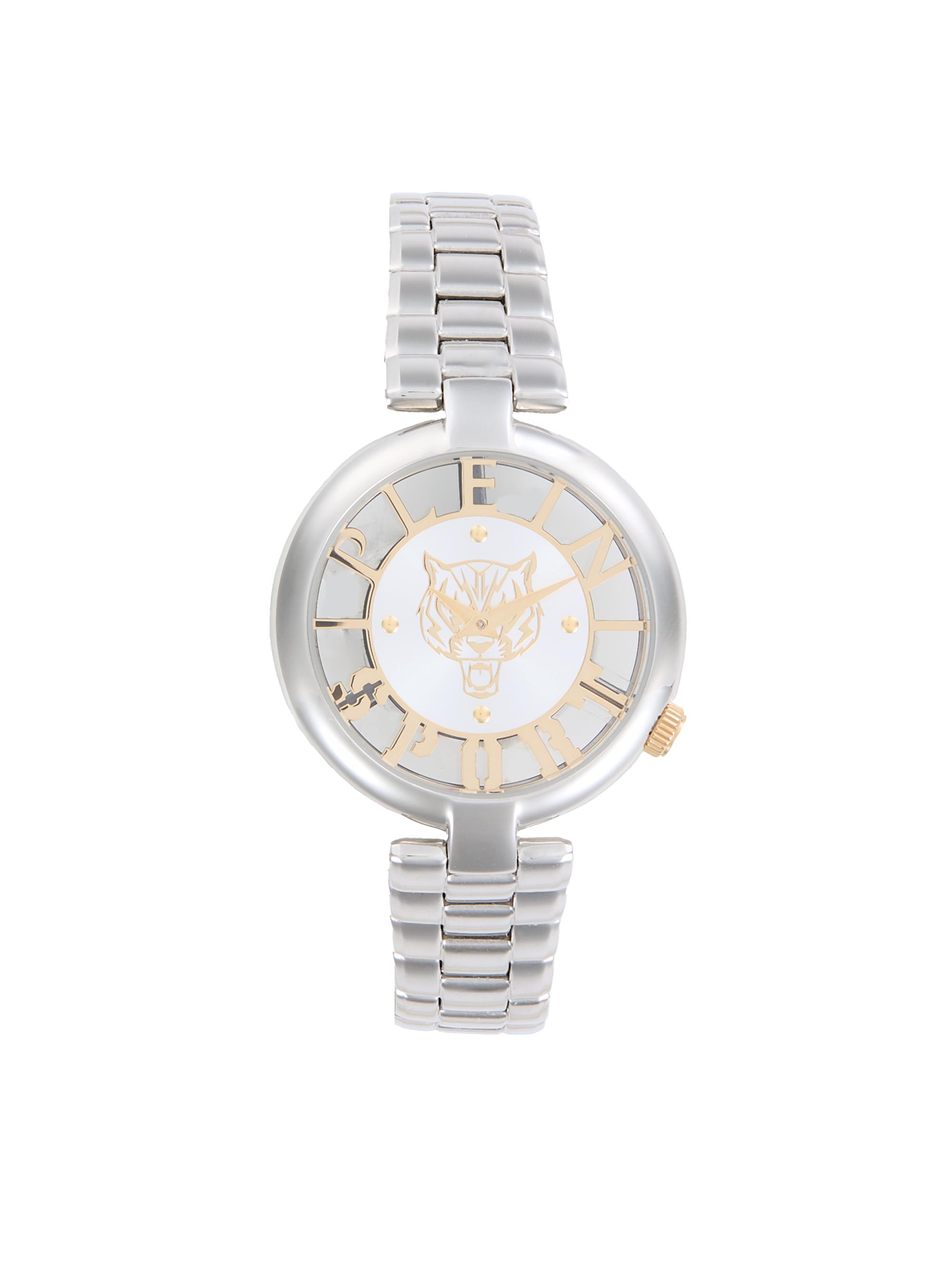 Click here for Plein Sport Womens Tiger Luxe Stainless Steel Brac... prices