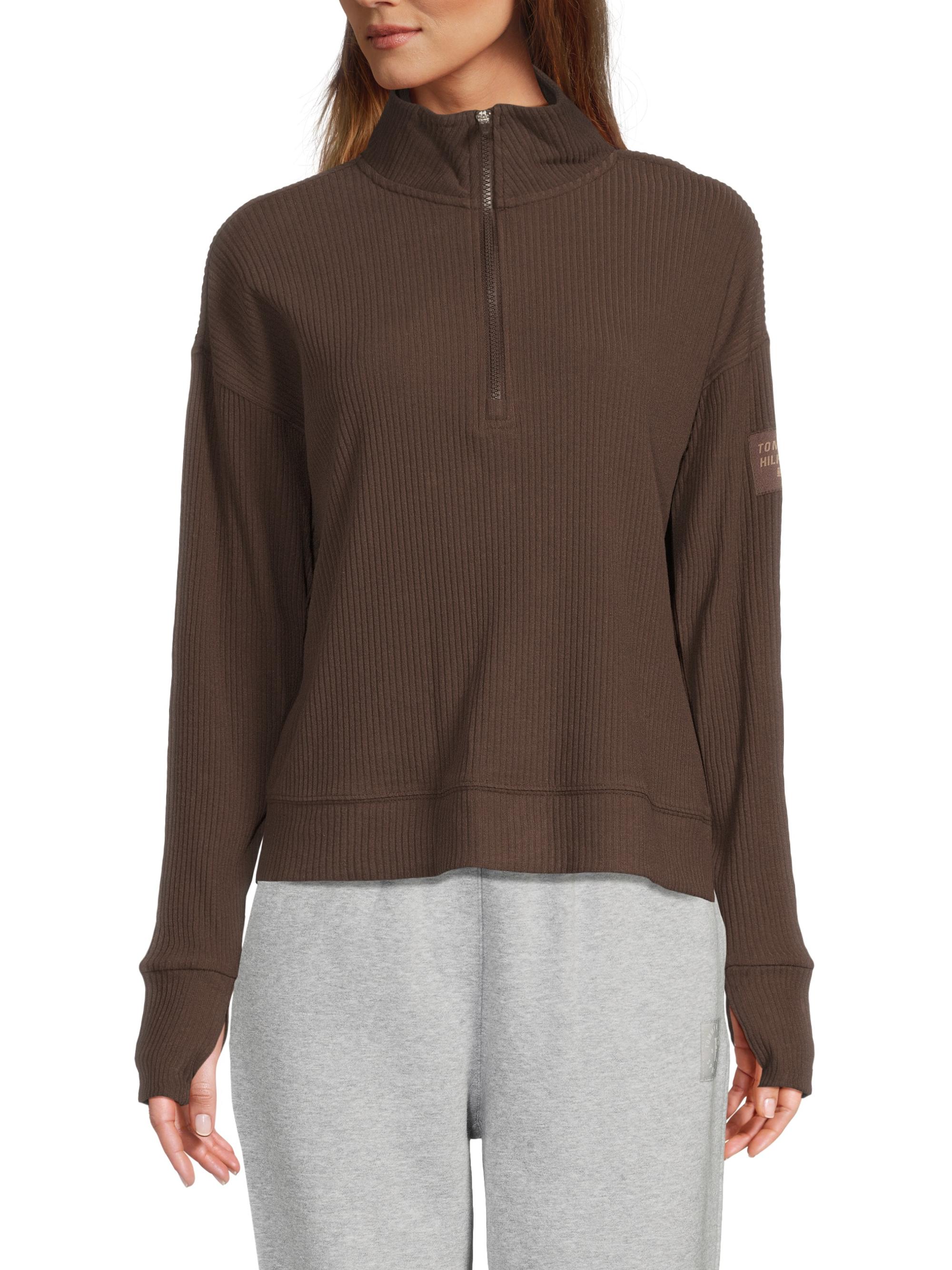 Click here for Tommy Hilfiger Womens Ribbed Brushed Cotton-Blend... prices