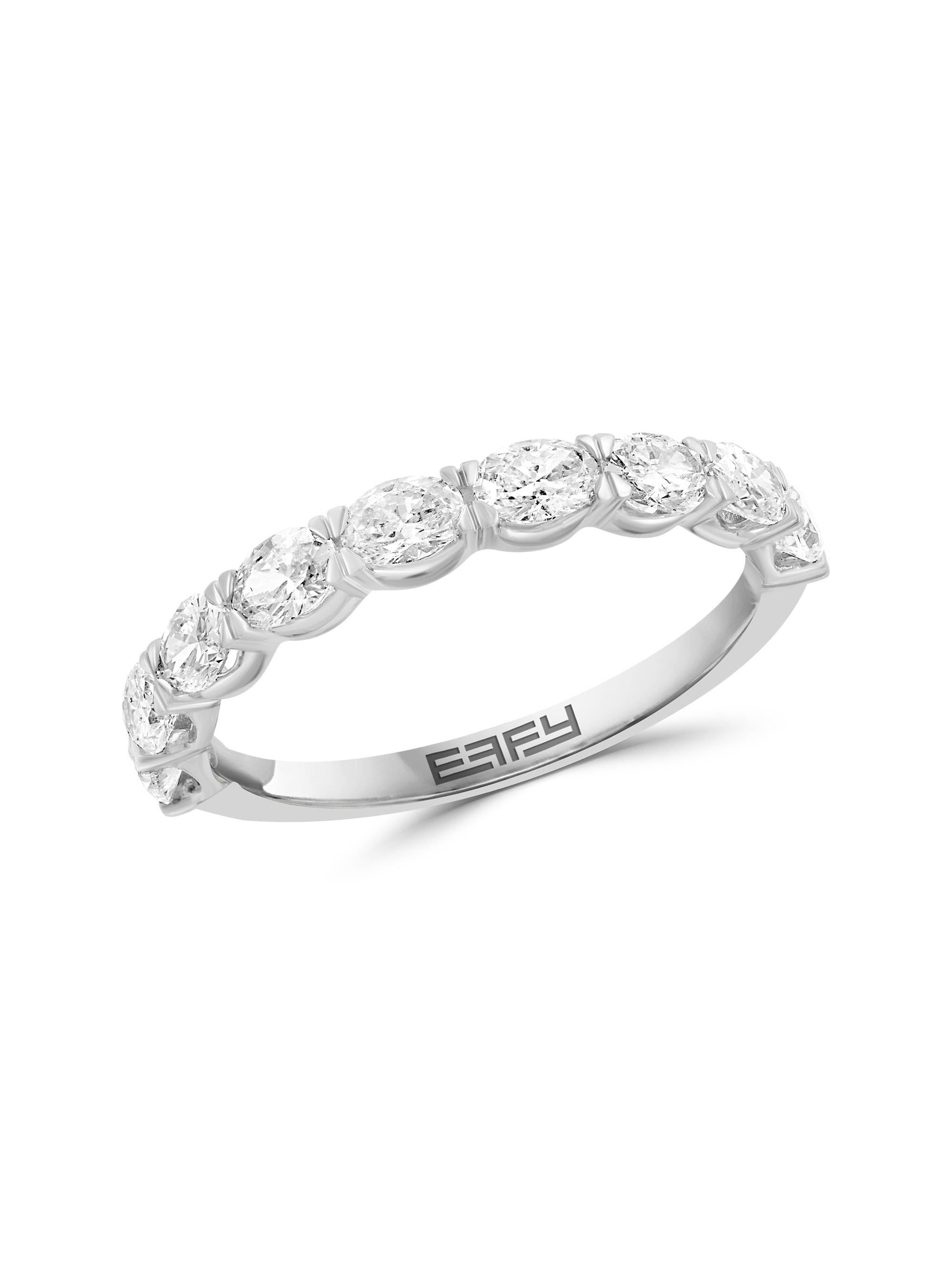 Click here for Effy Womens 14K White Gold 1.03 TCW Lab Grown Diam... prices