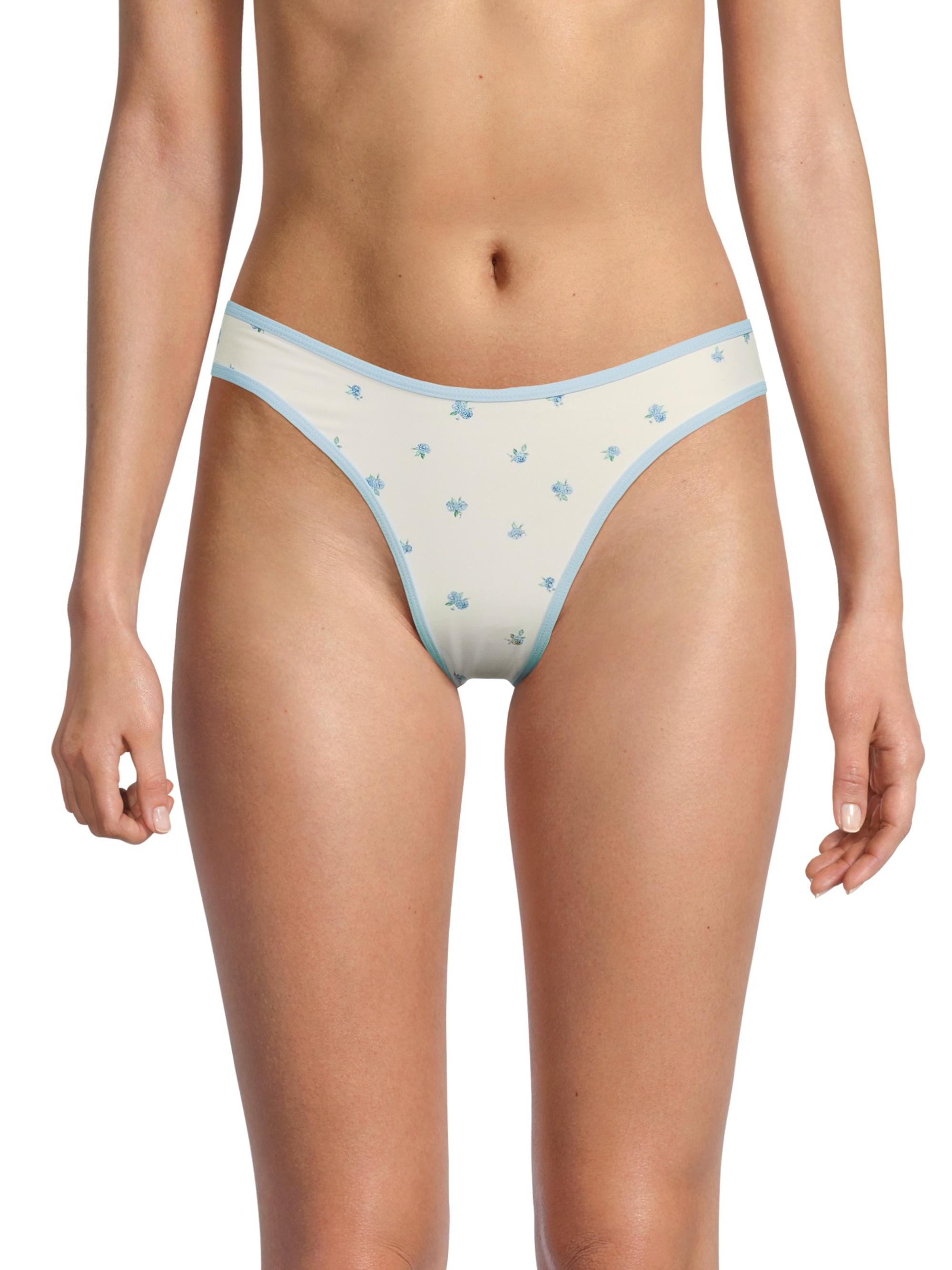 Click here for Weworewhat Womens Floral Stretch Bikini Bottom - O... prices