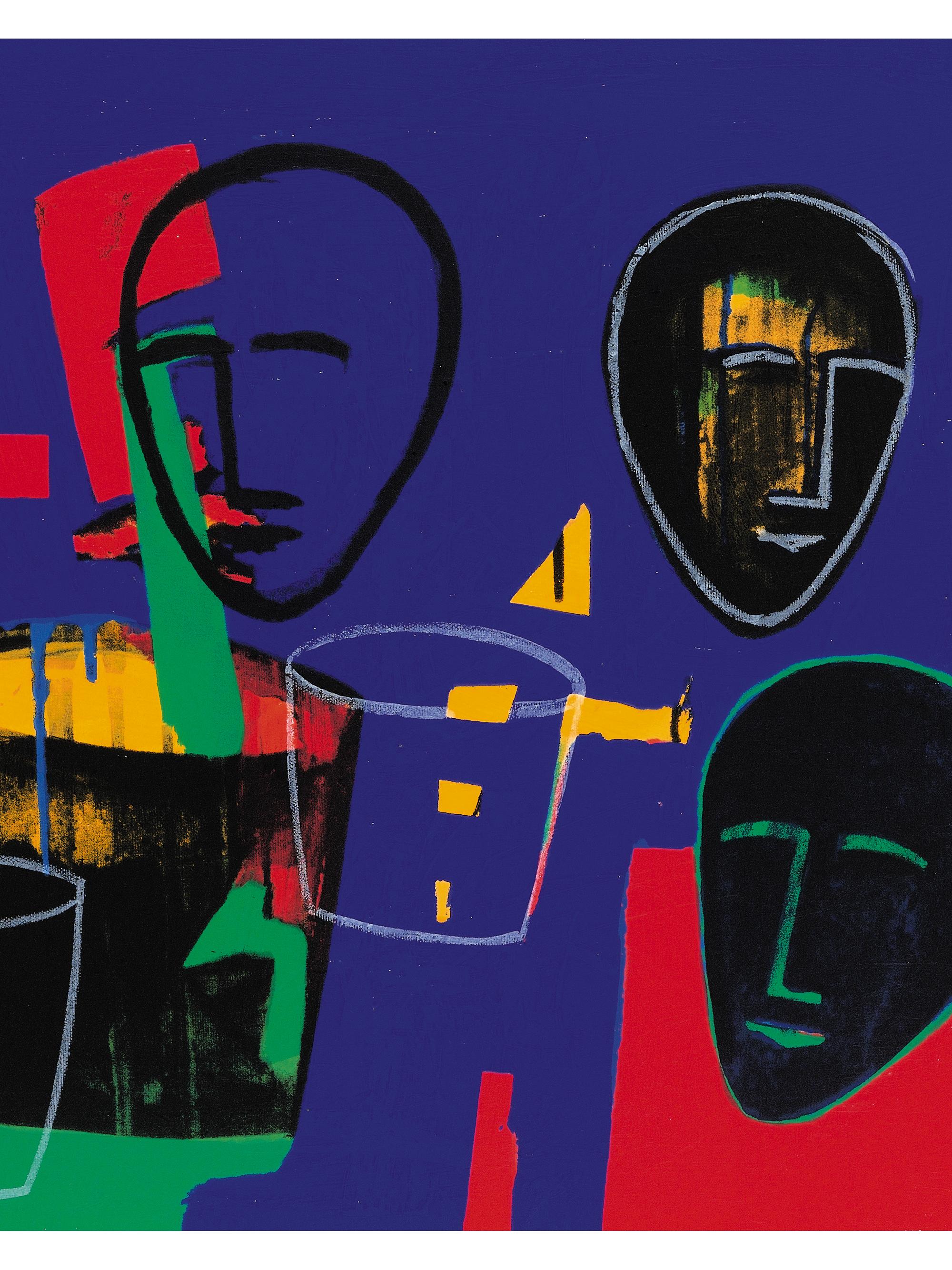 Click here for Jose Artur Sobral Centeno Cruzados II Screenprint... prices