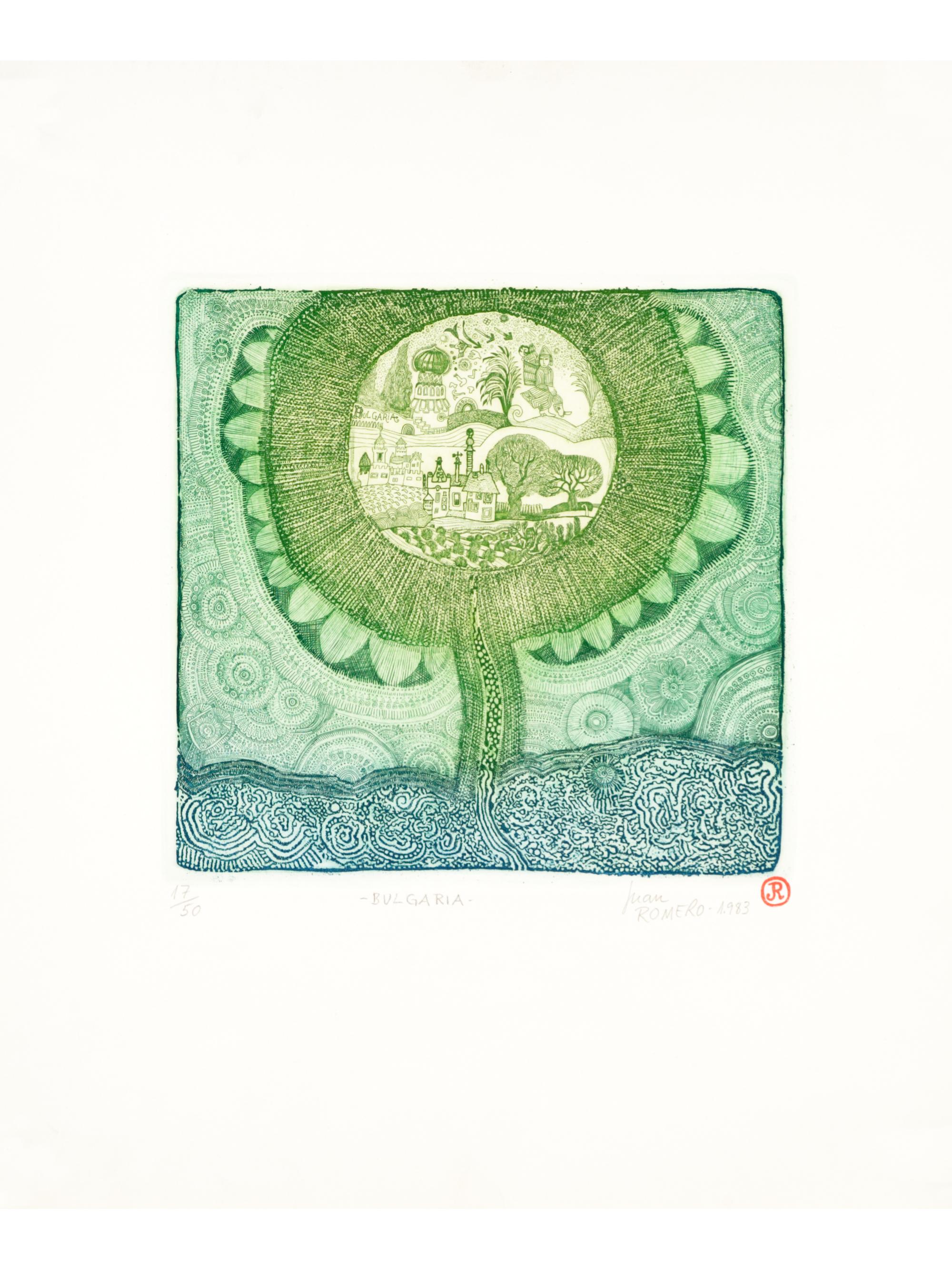 Click here for Juan Romero Fernández Bulgaria Engraving On Paper... prices