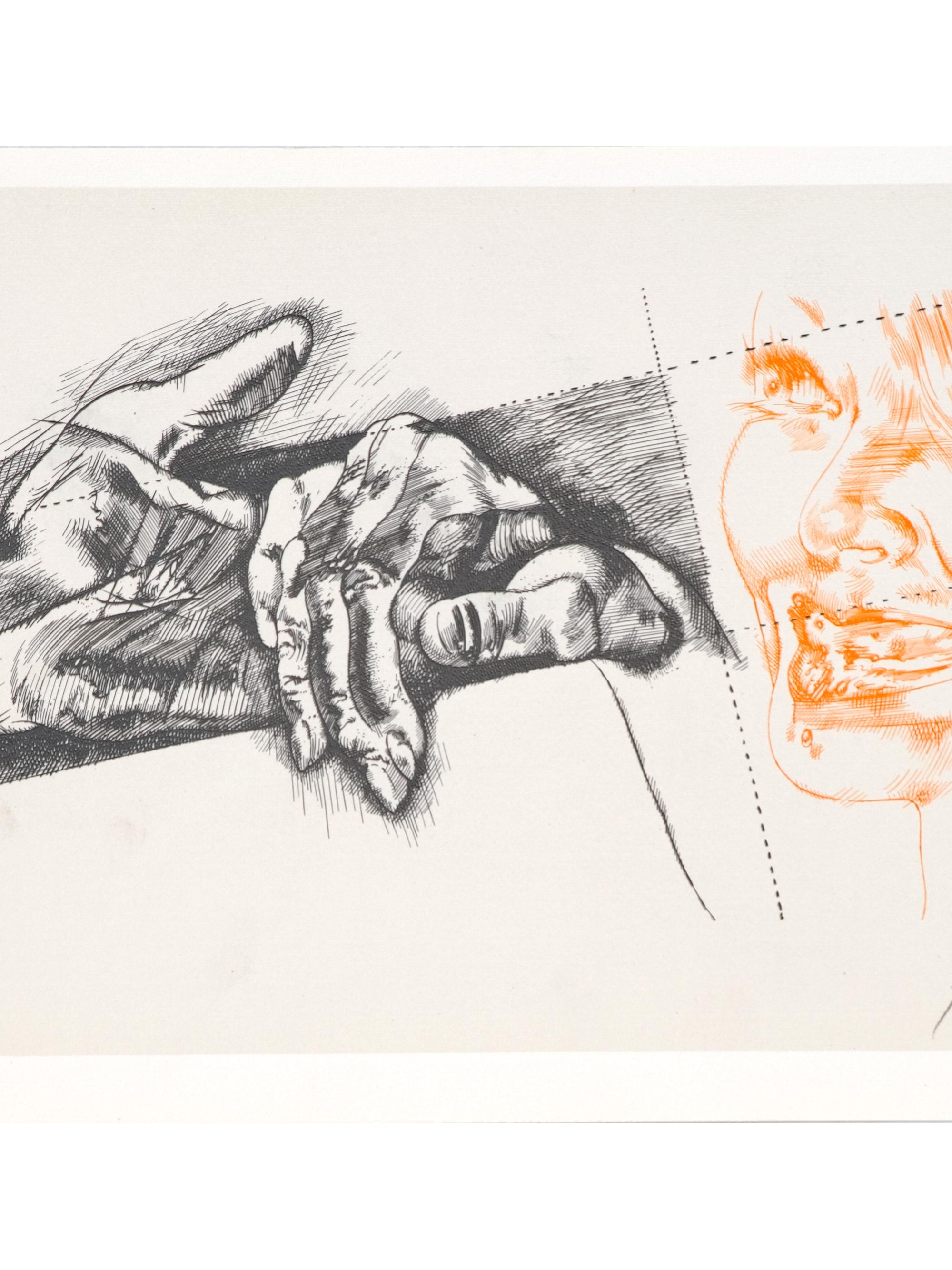 Click here for José Paredes Jardiel Cara naranja Screenprint On P... prices