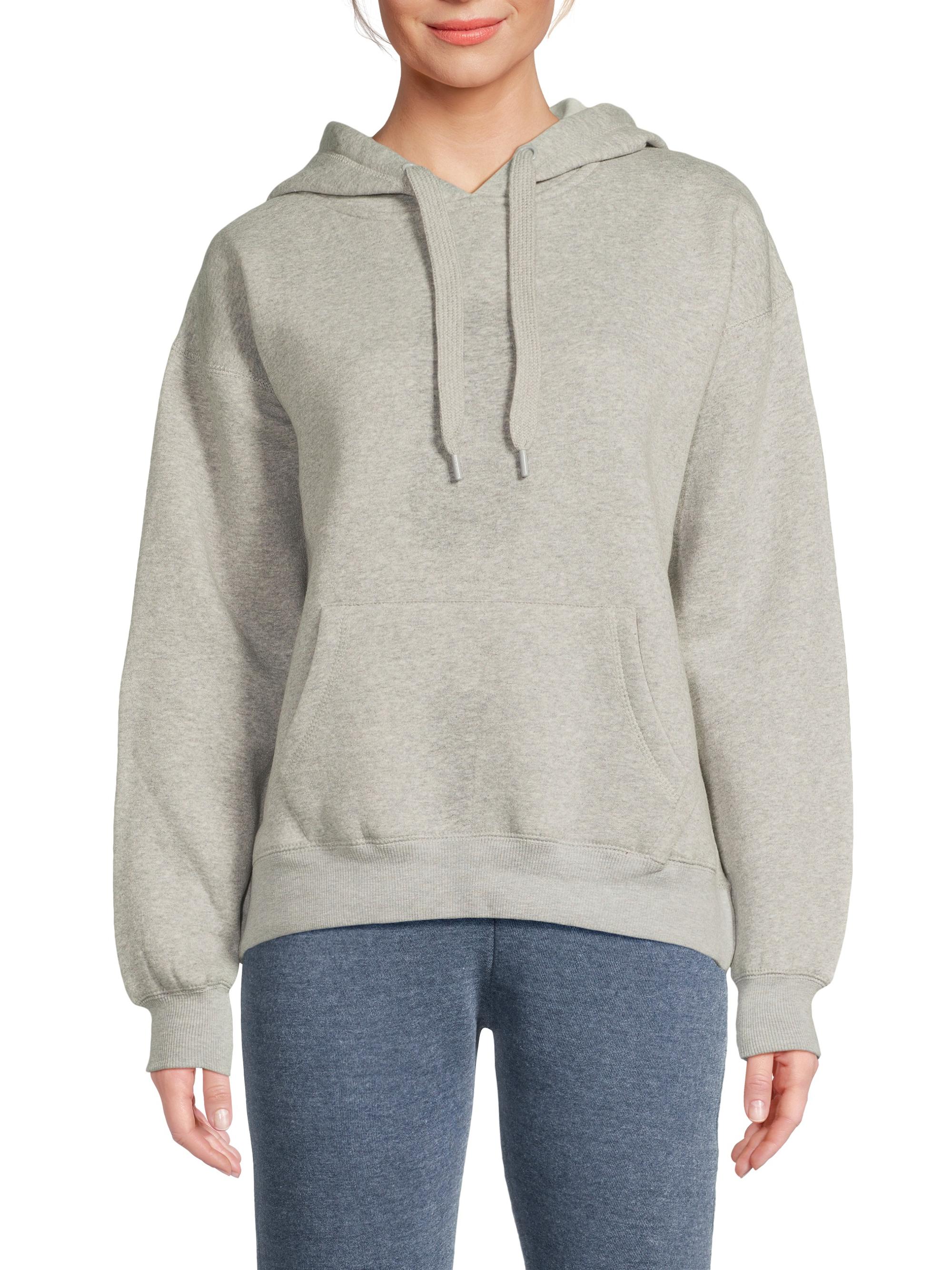 Click here for Vintage Havana Womens ProWeave Hoodie - Heather Gr... prices