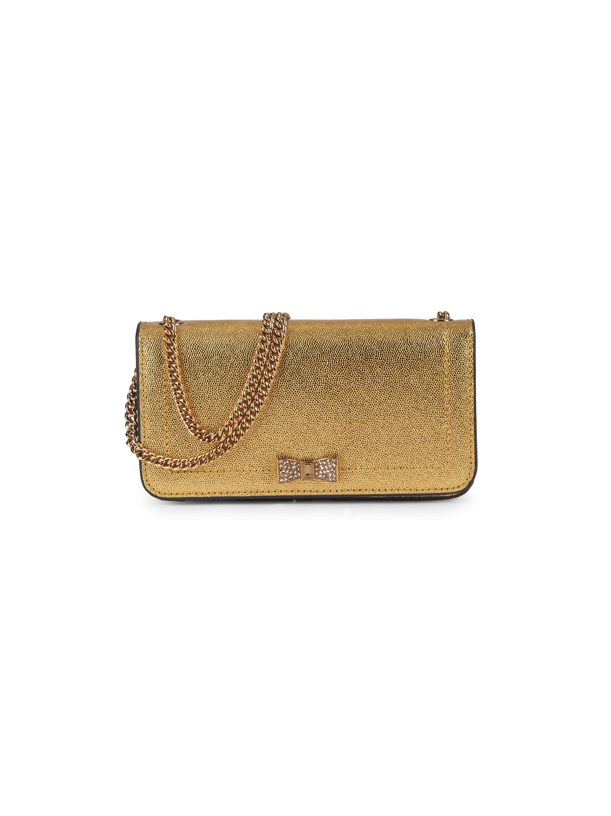 Click here for Karl Lagerfeld Paris Womens Kosette Crystal Bow Le... prices