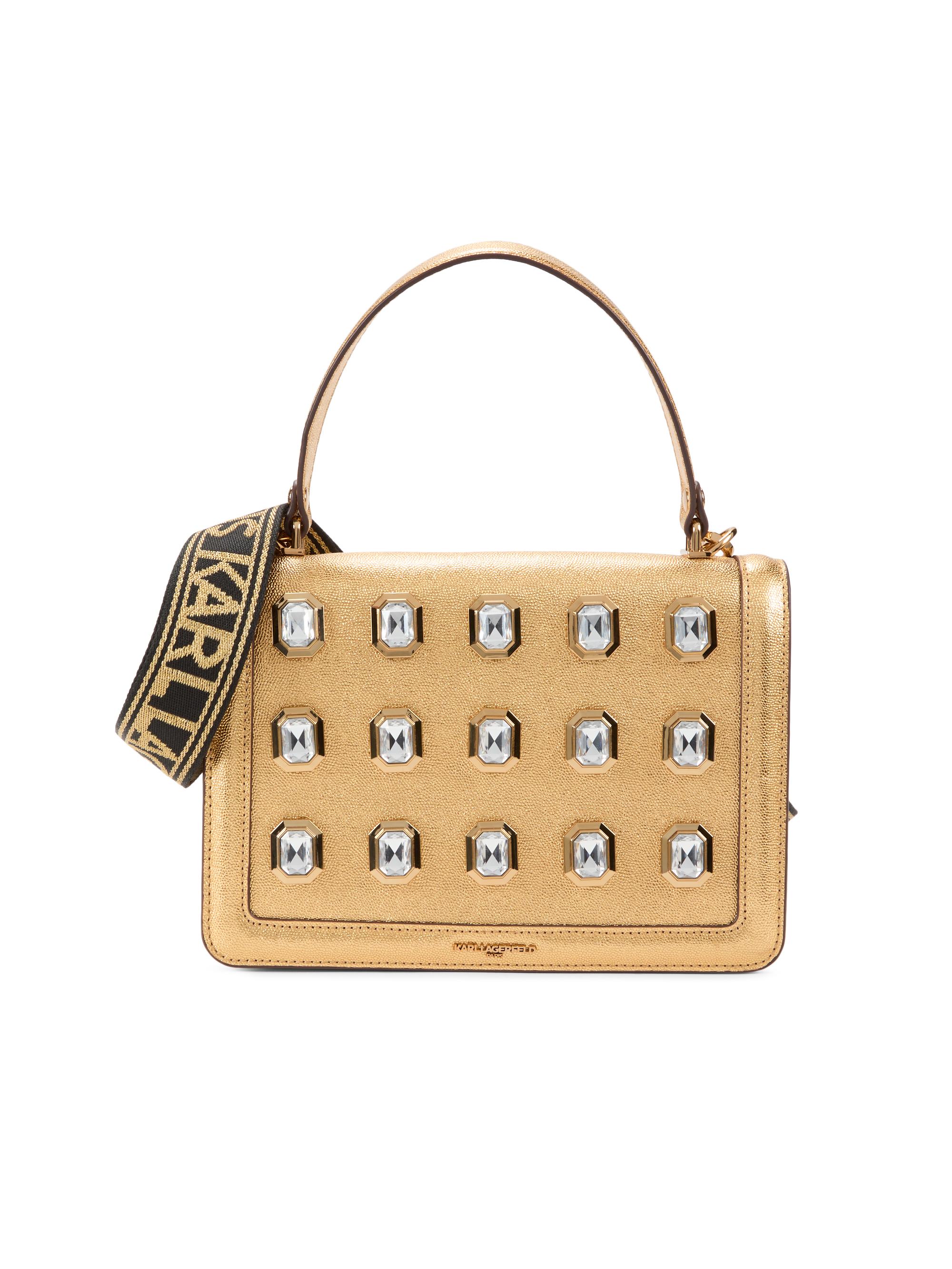 Click here for Karl Lagerfeld Paris Womens Simone Embellished Lea... prices