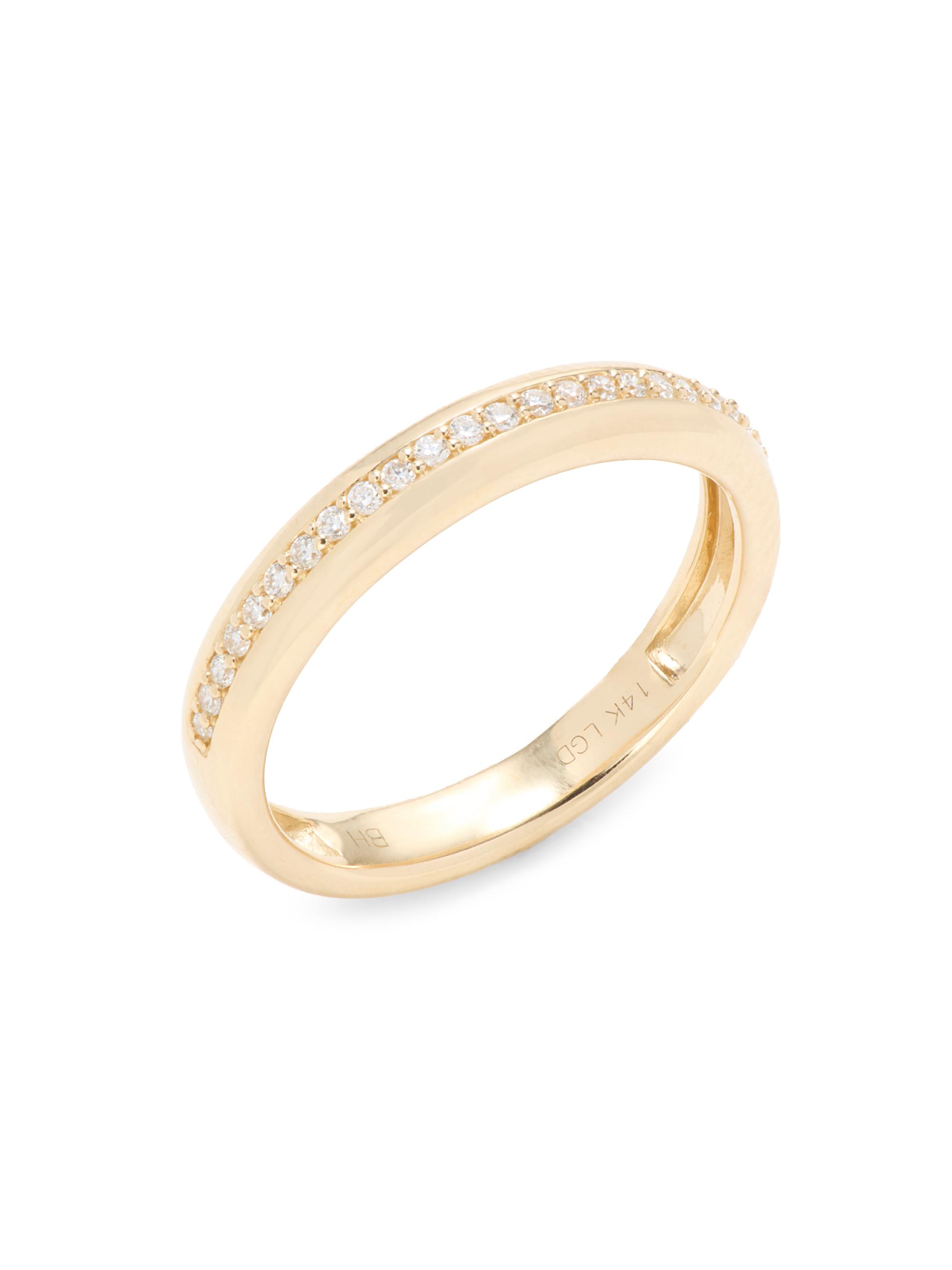 Click here for Saks Fifth Avenue Womens 14K Yellow Gold & 0.11 TC... prices