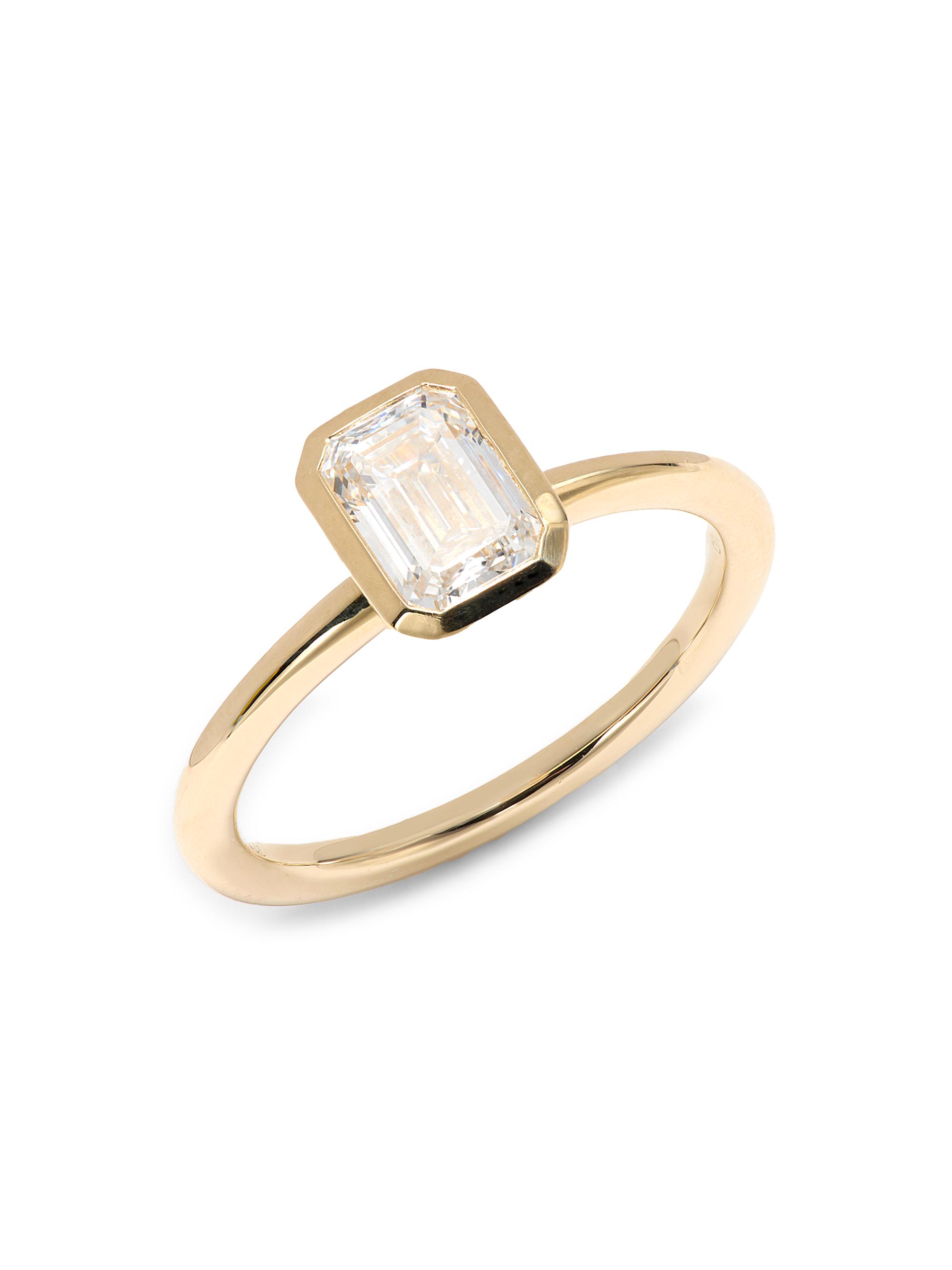 Click here for Saks Fifth Avenue Womens 14K Yellow Gold & 1 TCW L... prices