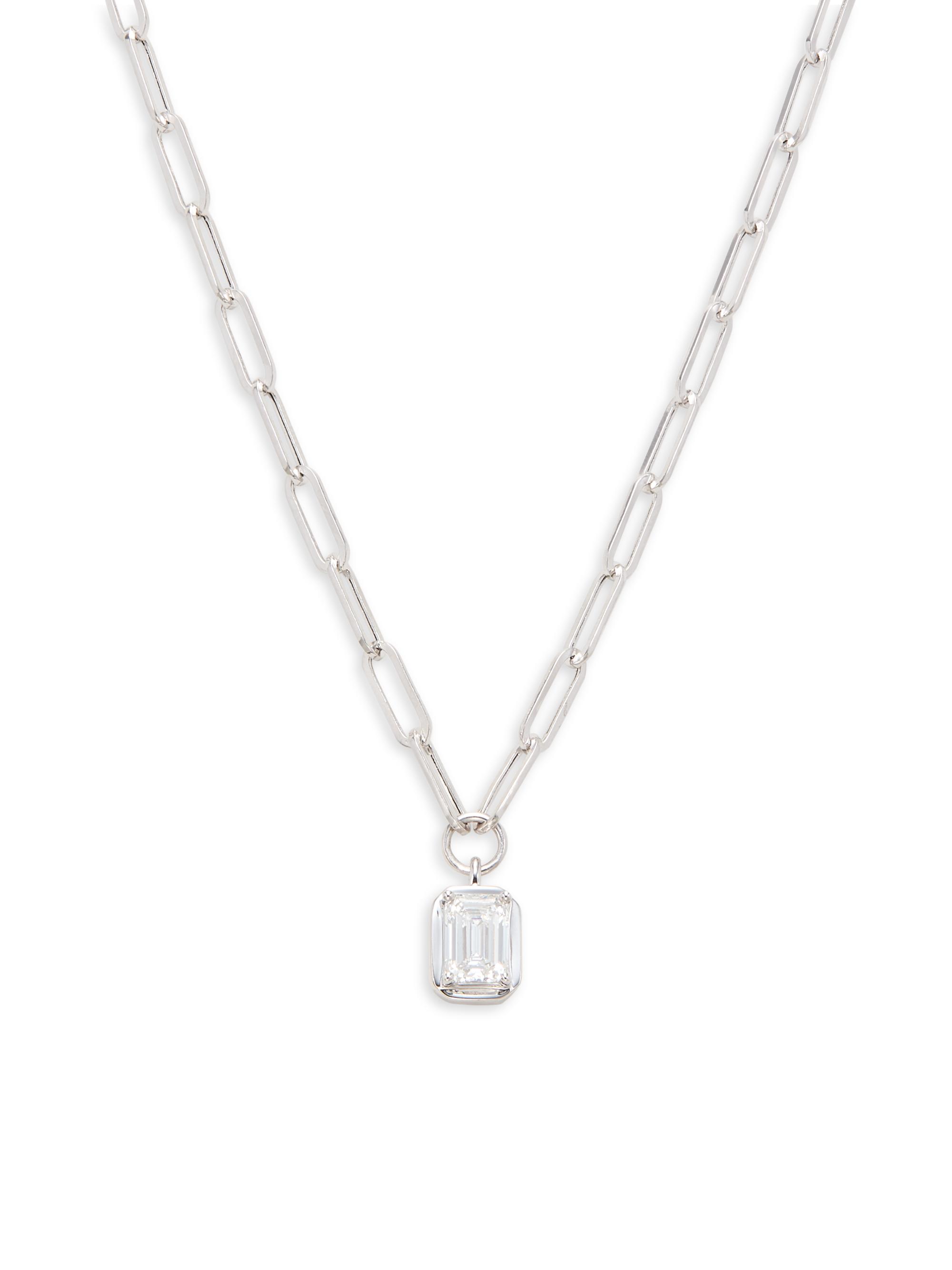 Click here for Saks Fifth Avenue Womens 14K White Gold & 1 TCW La... prices