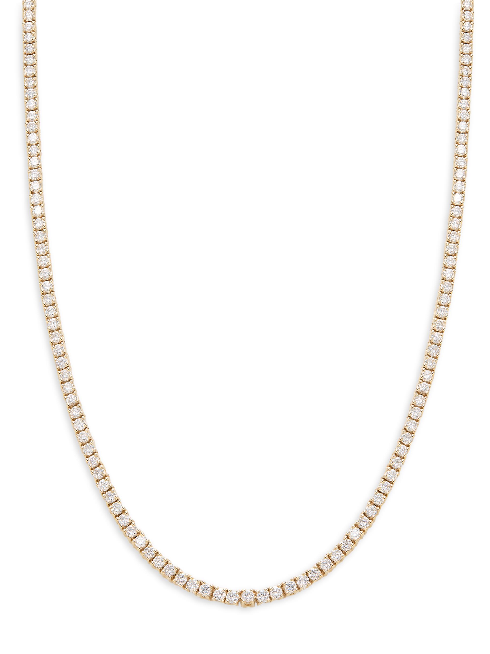 Click here for Saks Fifth Avenue Womens 14K Yellow Gold & 4.95 TC... prices