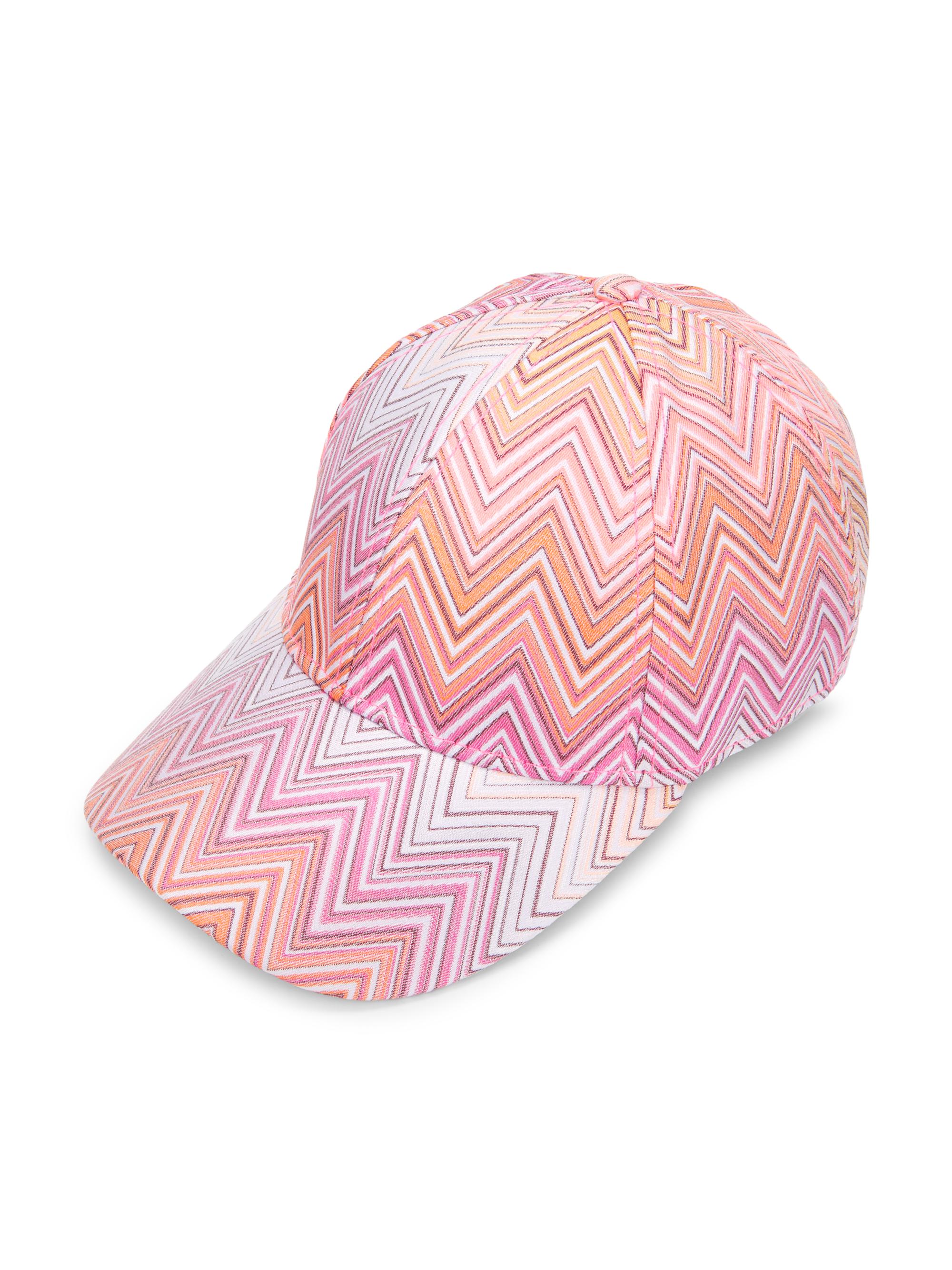Click here for Missoni Womens Chevron Baseball Cap - Pink prices