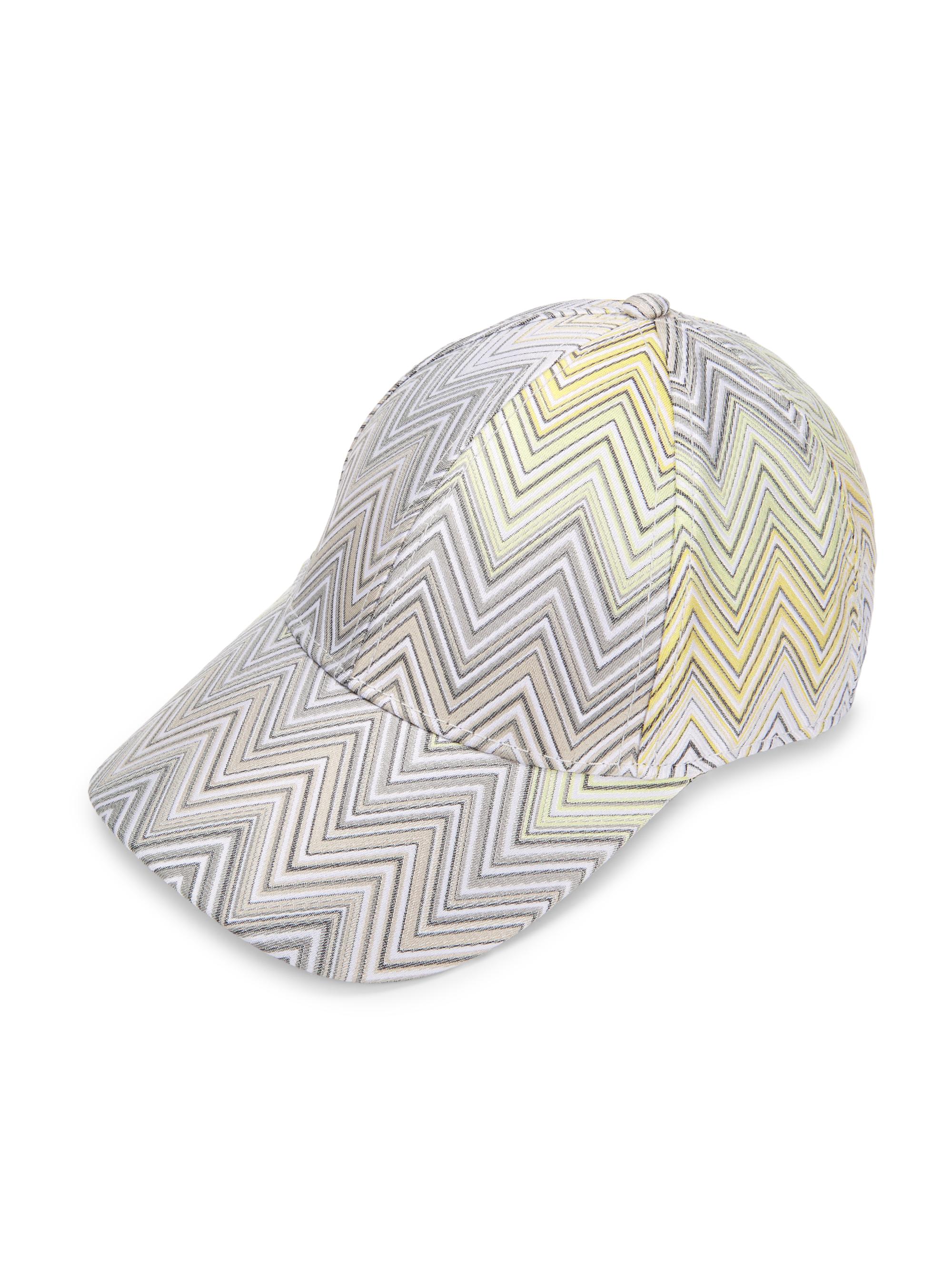 Click here for Missoni Womens Chevron Baseball Hat - Yellow prices