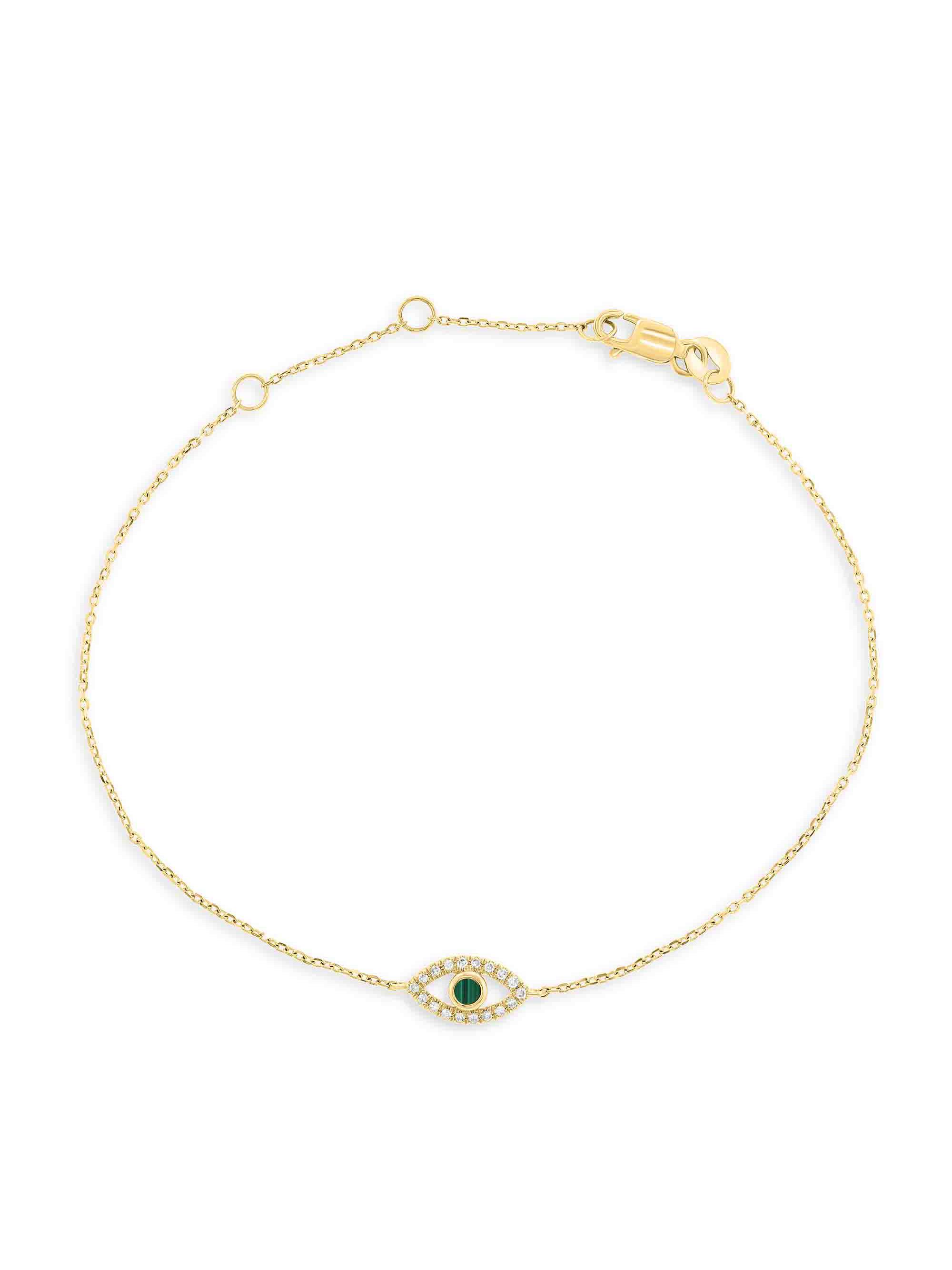 Click here for Saks Fifth Avenue Womens 14K Yellow Gold  Malachit... prices