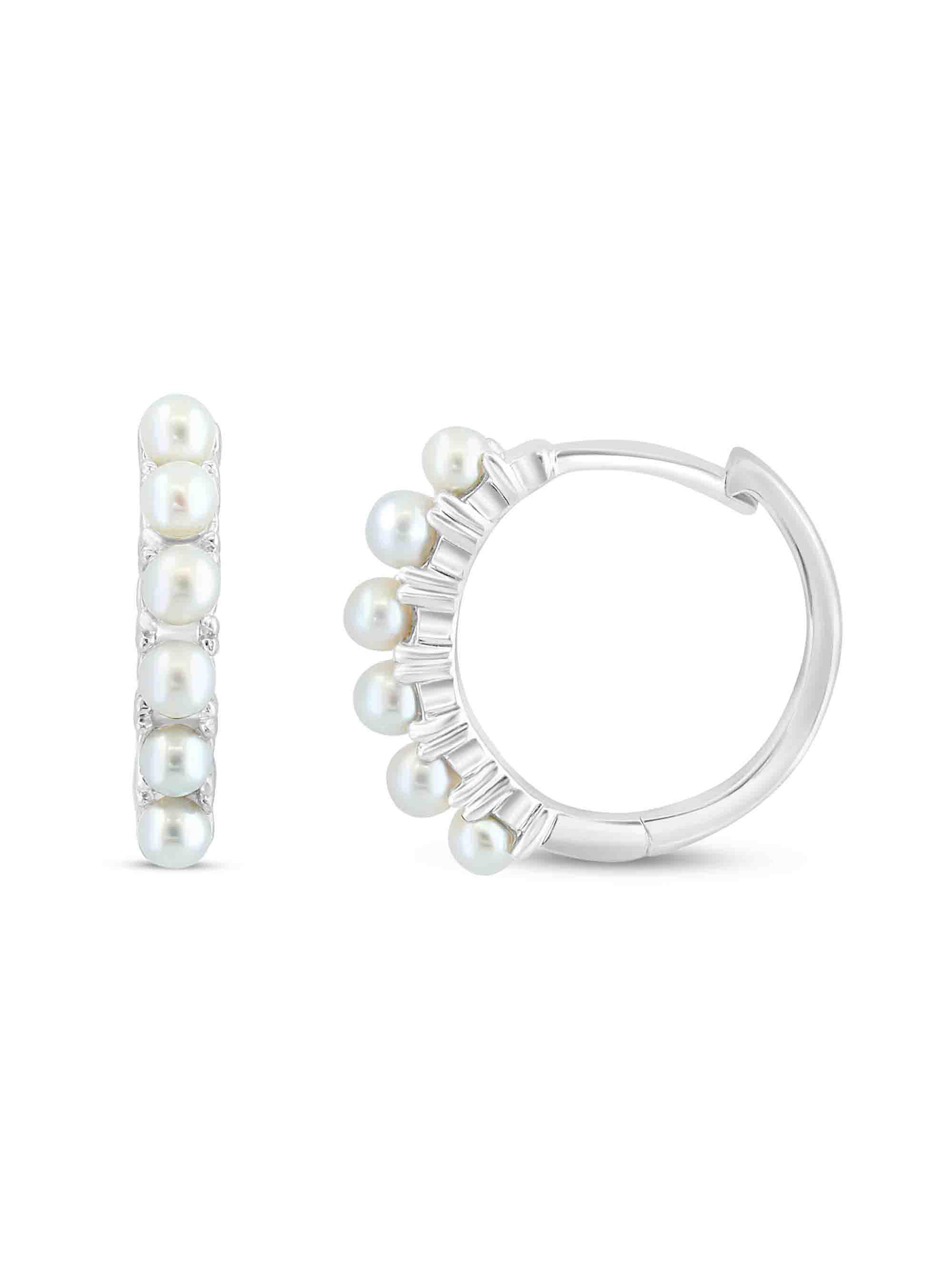 Click here for Saks Fifth Avenue Womens Sterling Silver & 2MM Rou... prices