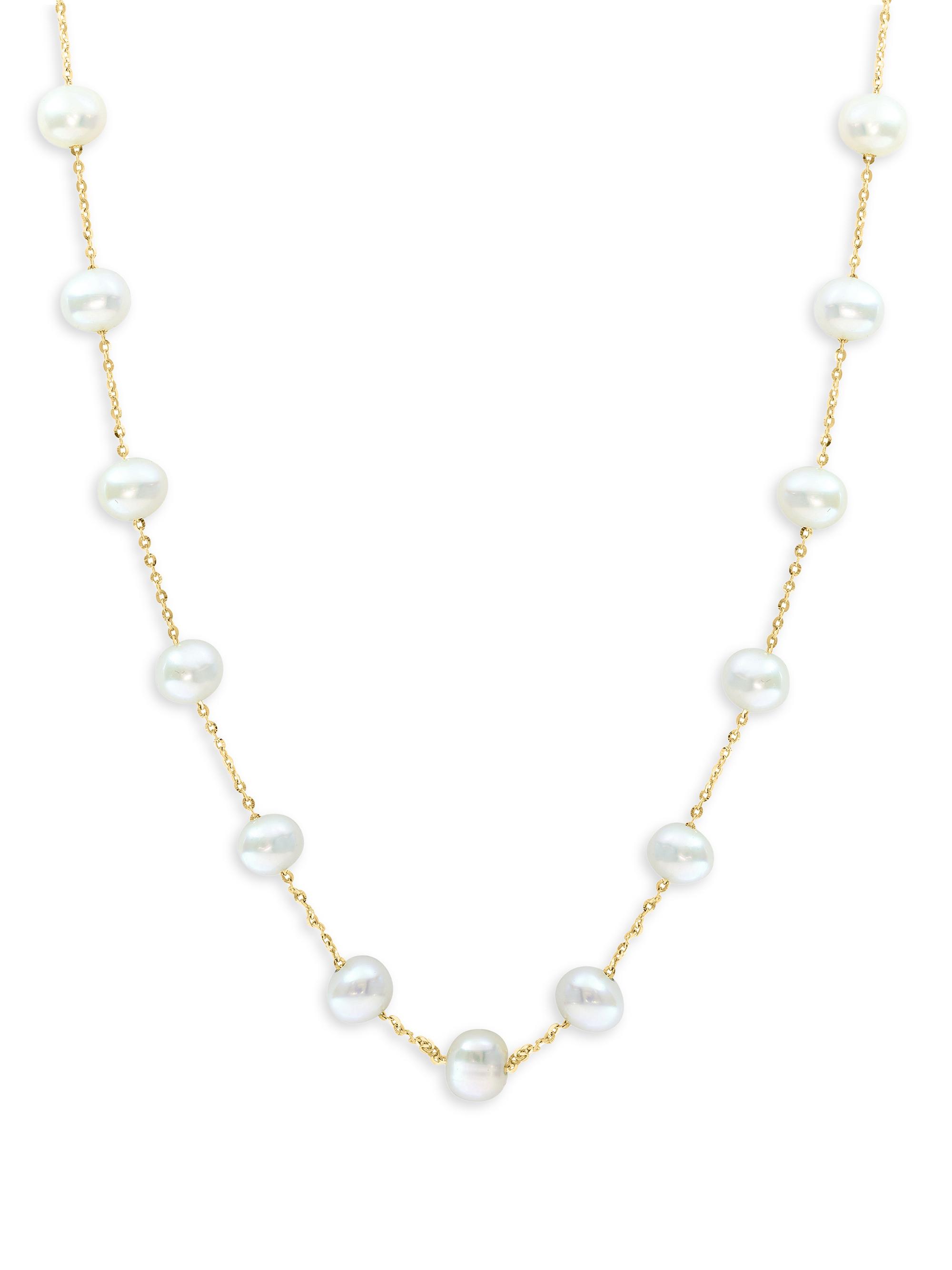 Click here for Saks Fifth Avenue Womens 14K Yellow Gold & Fresh W... prices