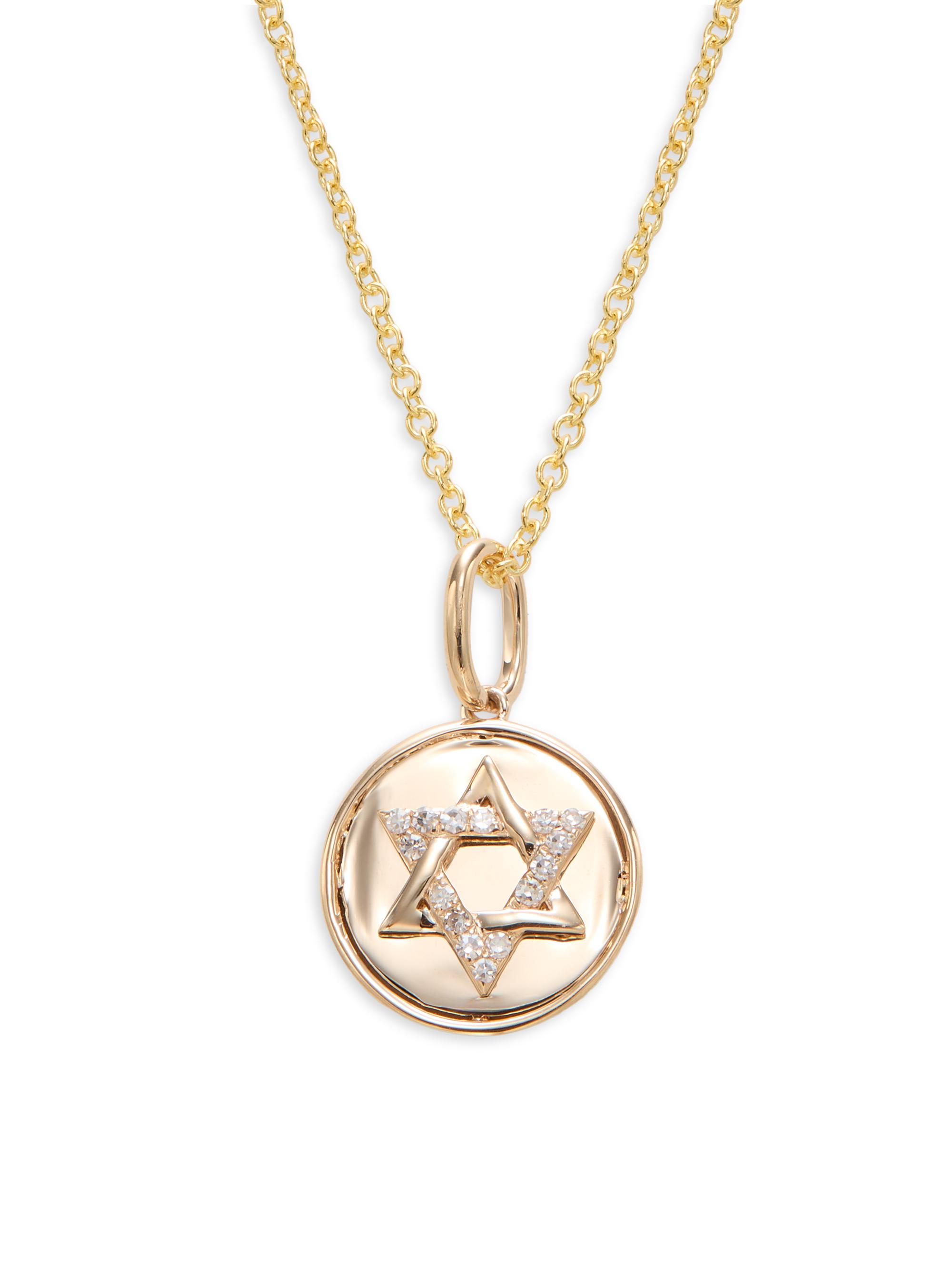 Click here for Saks Fifth Avenue Womens 14K Yellow Gold & 0.06 TC... prices