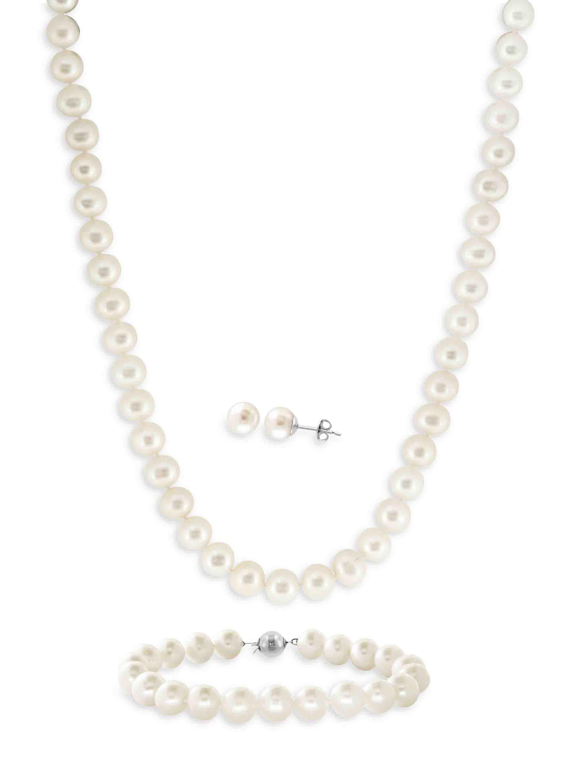 Click here for Saks Fifth Avenue Womens 3-Piece Sterling Silver &... prices