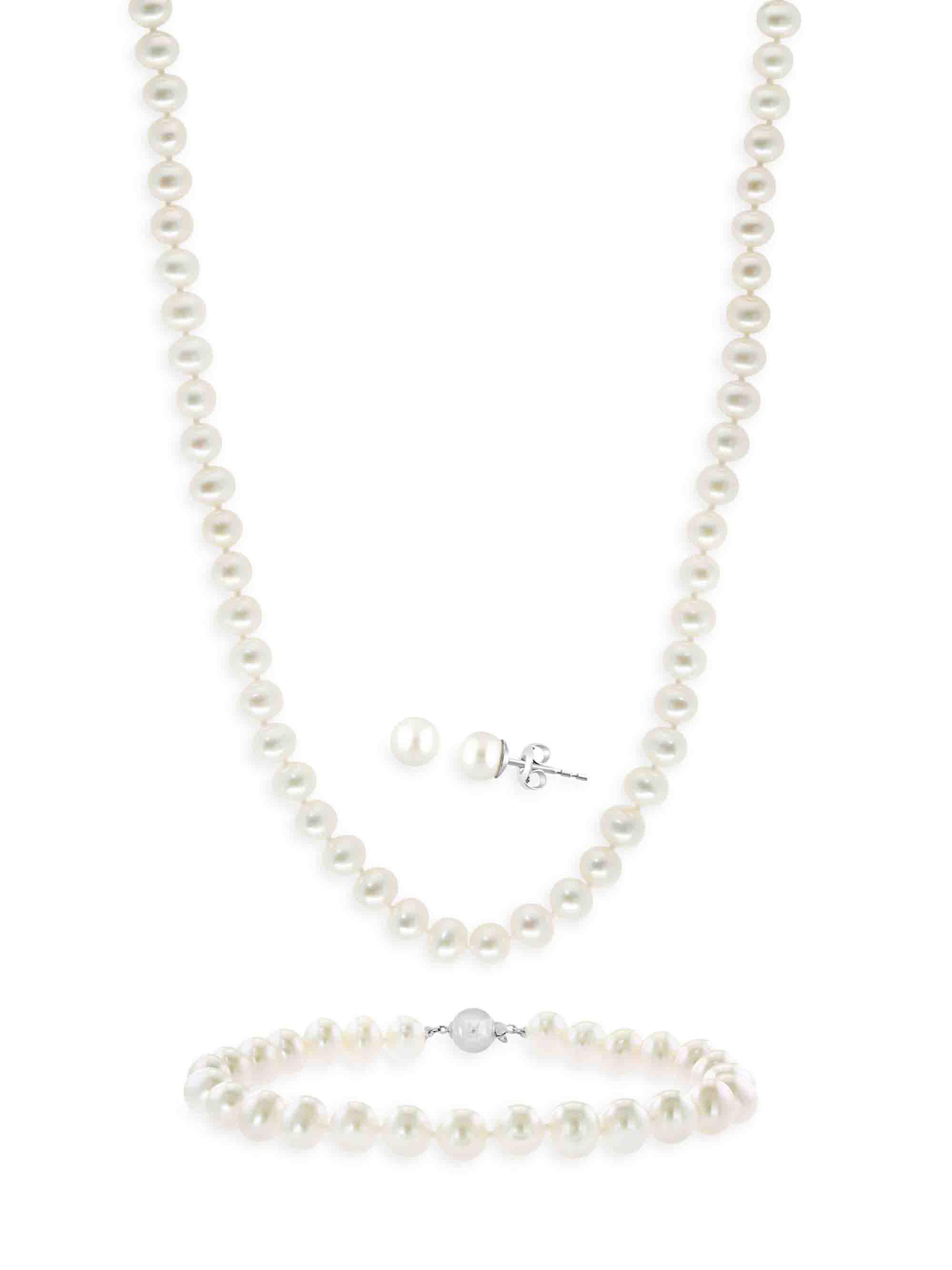 Click here for Saks Fifth Avenue Womens 3-Piece Sterling Silver &... prices