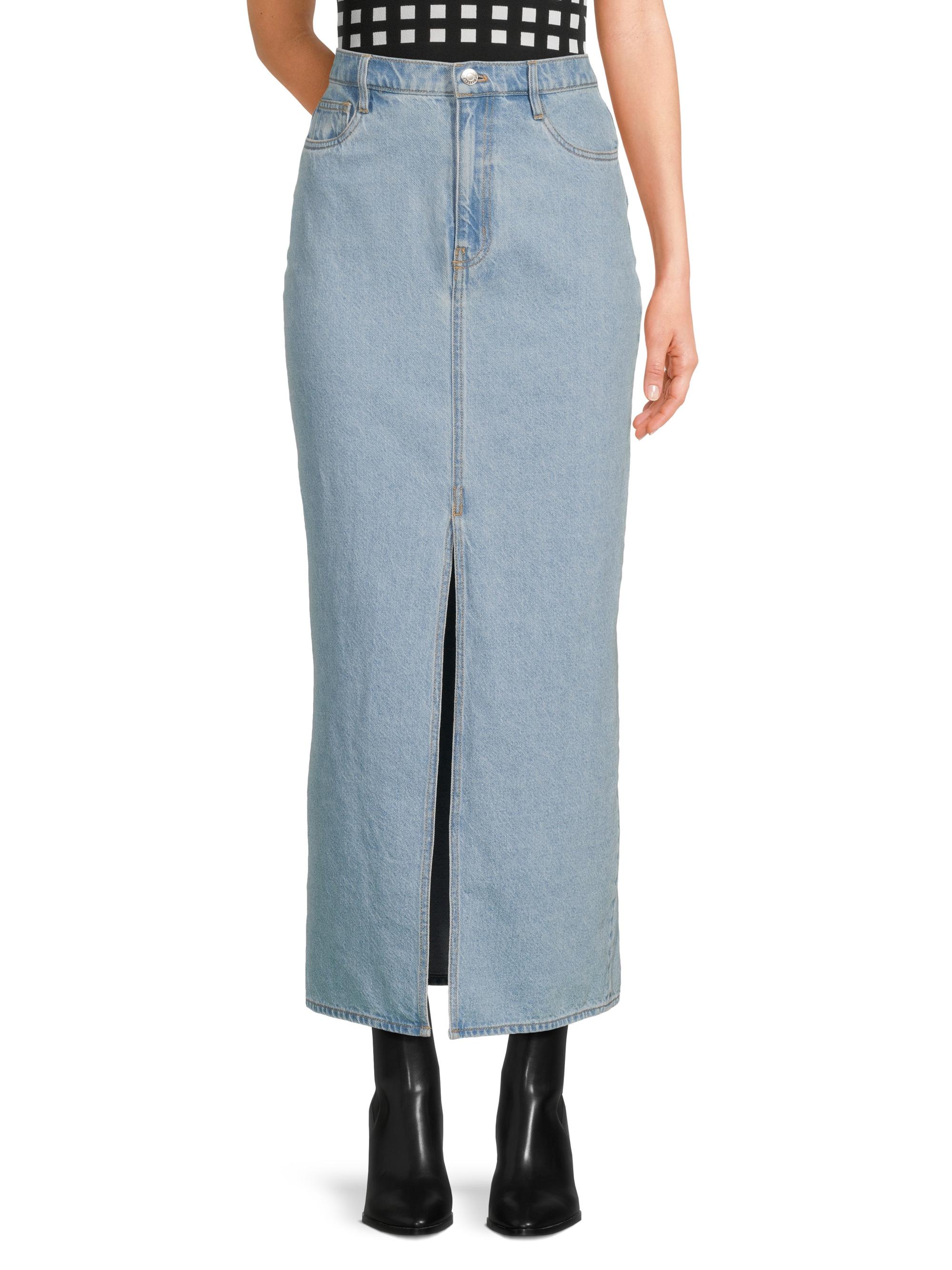 Click here for Derek Lam 10 Crosby Womens Lu High Rise Denim Maxi... prices