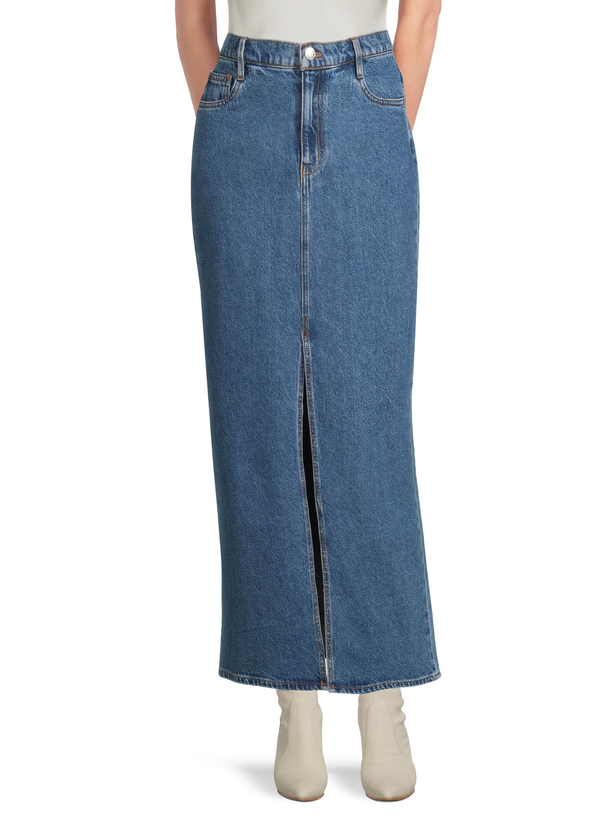 Click here for Derek Lam 10 Crosby Womens Lu High Rise Denim Maxi... prices