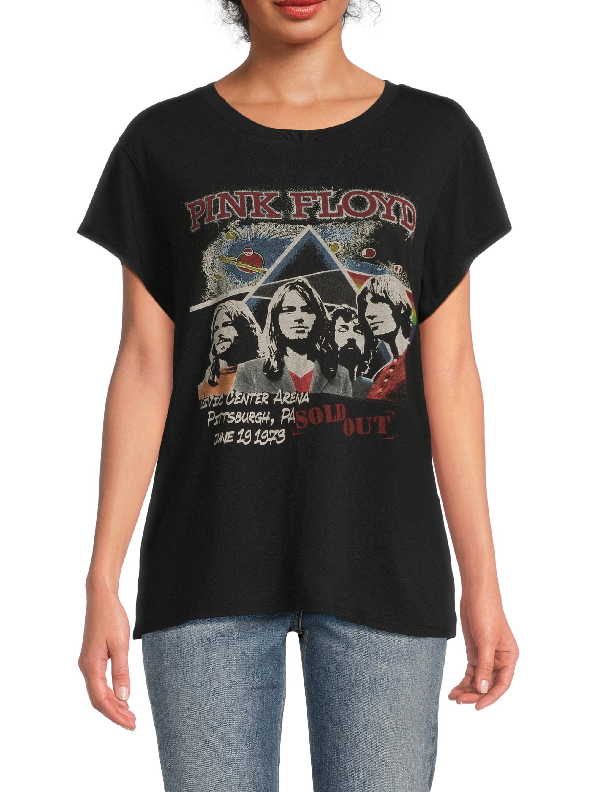 Click here for Chaser Womens Pink Floyd Graphic T-Shirt - Black -... prices