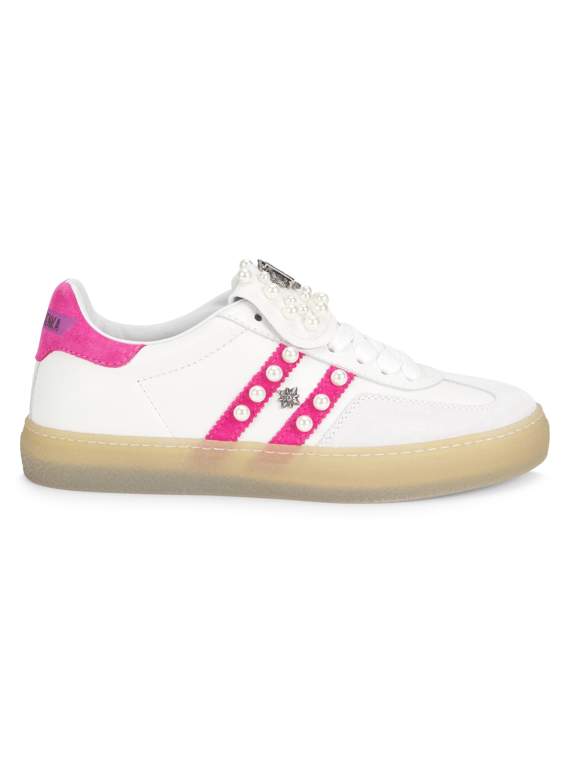 Click here for John Richmond Womens Embellished Leather Sneakers... prices