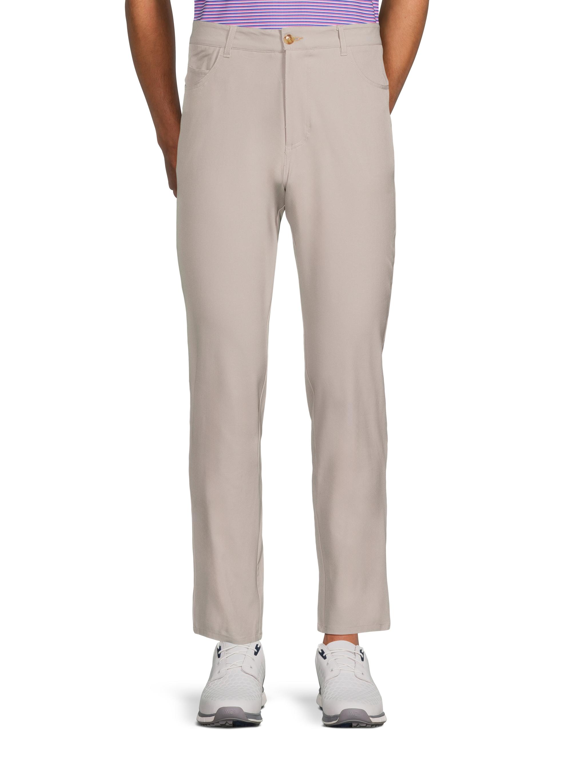 Click here for Tailorbyrd Mens Flat Front Pants - Stone - Size 38... prices