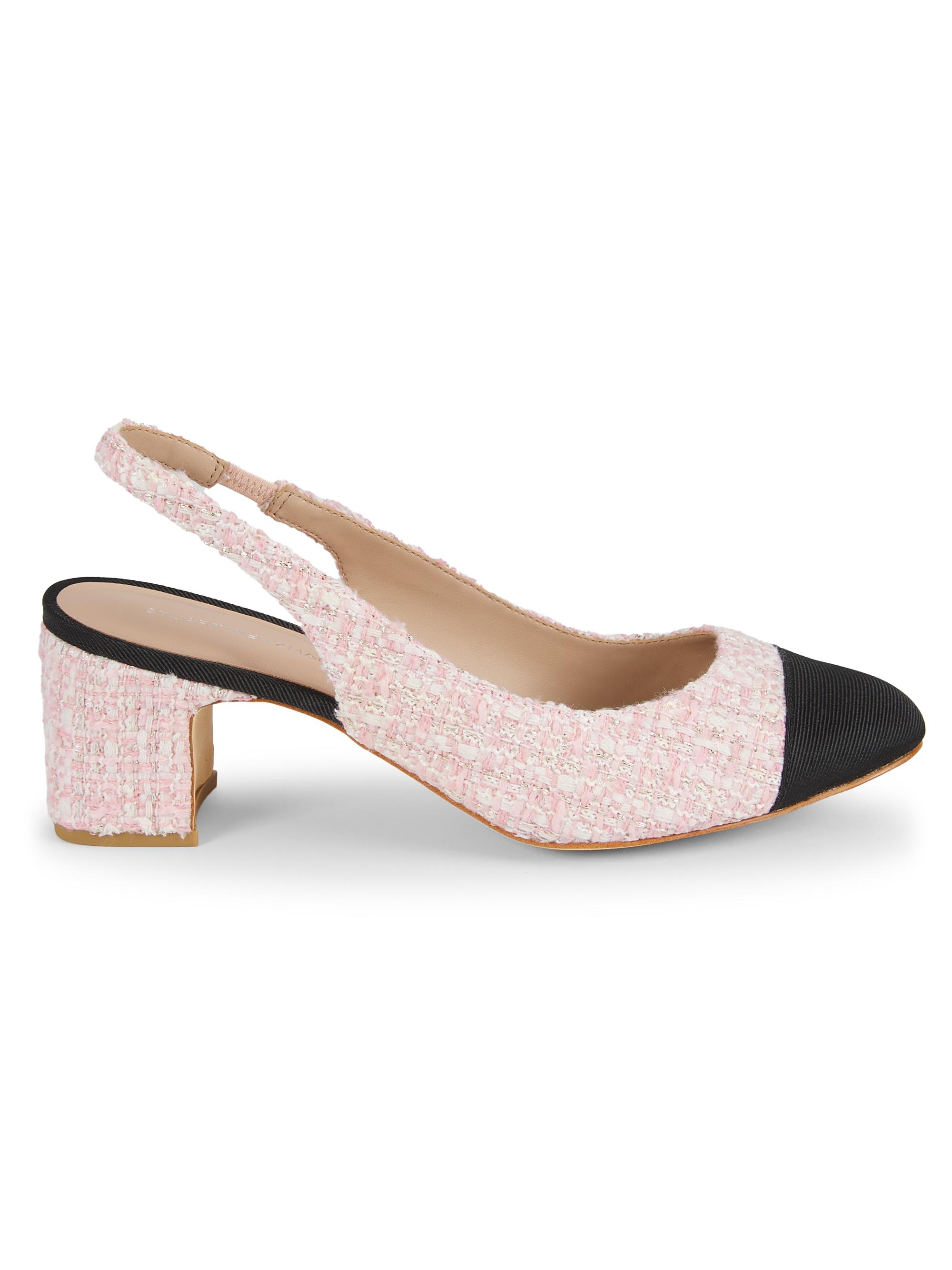 Click here for Stuart Weitzman Womens Milla 64MM Tweed Slingback... prices