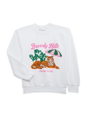Prince Peter Collection Girl's Beverly Hills Sweatshirt on SALE | Saks ...