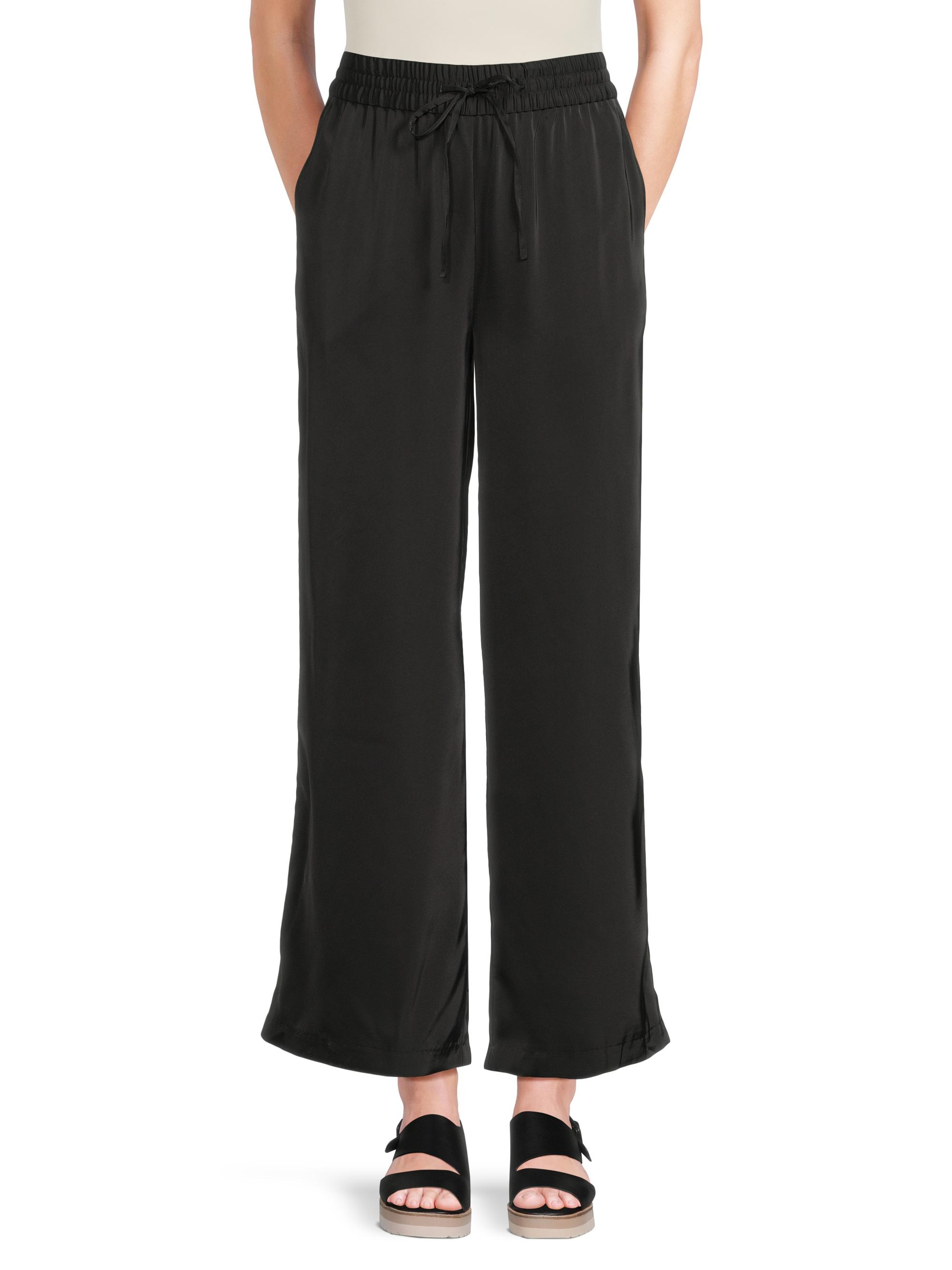 Click here for Saks Fifth Avenue Womens Satin Drawstring Pants -... prices