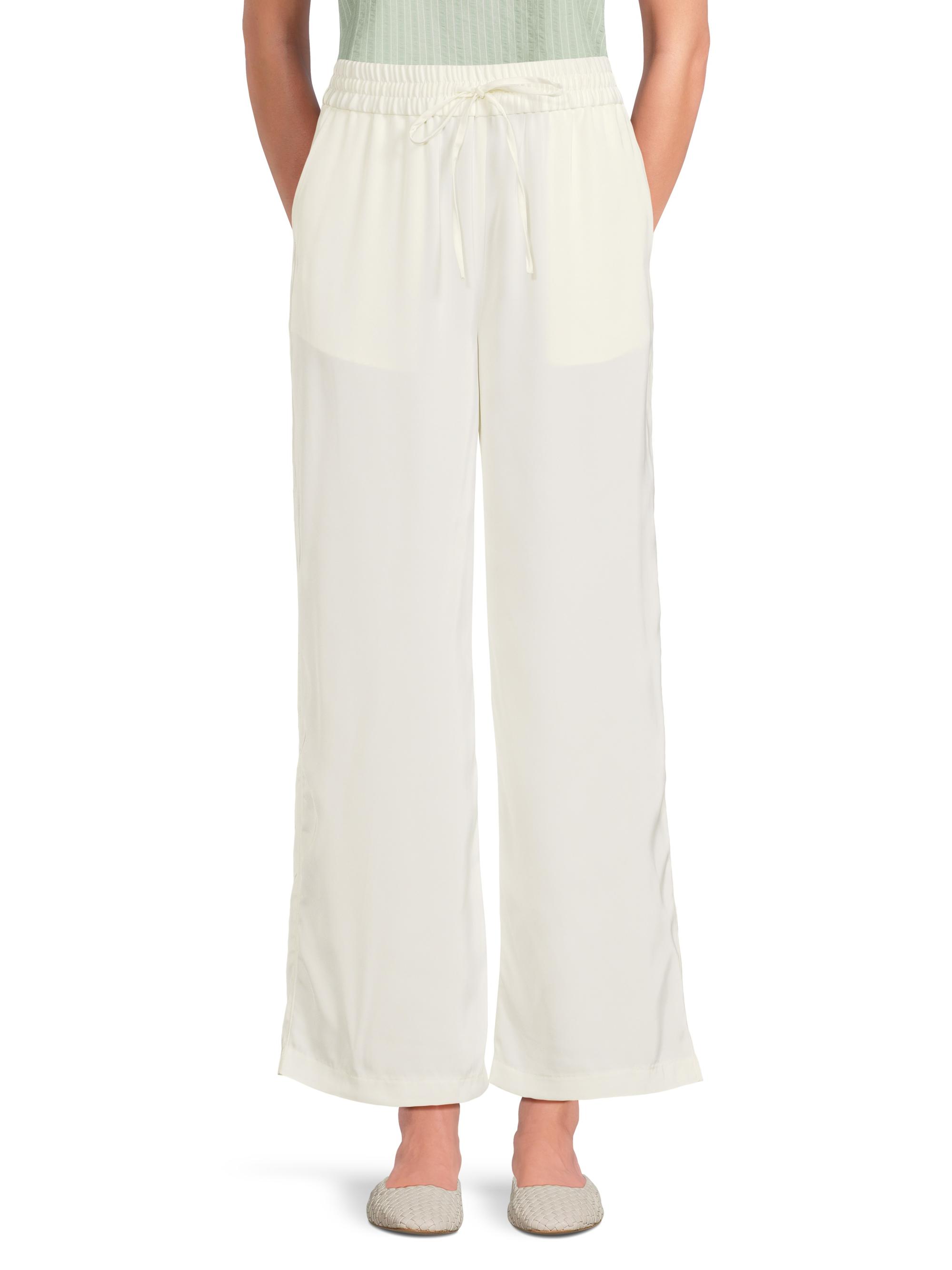 Click here for Saks Fifth Avenue Womens Satin Drawstring Pants -... prices