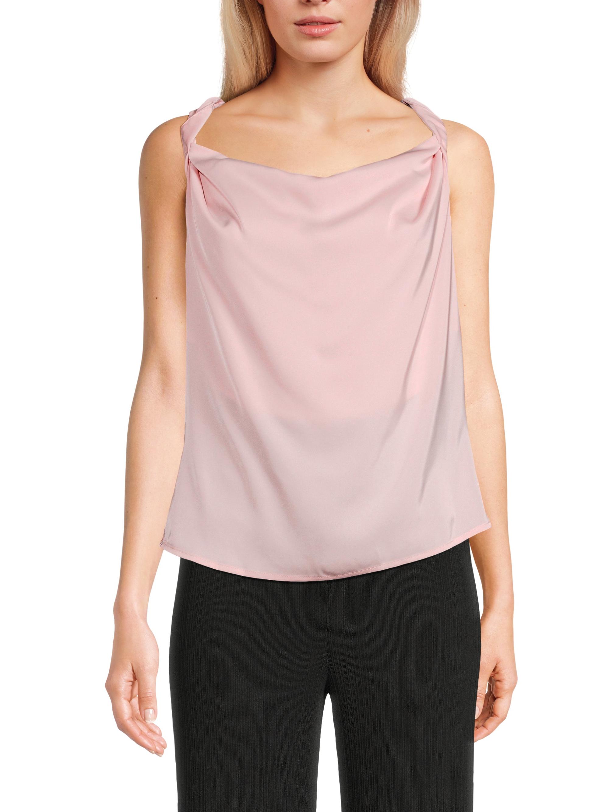 Click here for Saks Fifth Avenue Womens Twisted Sleeveless Top -... prices