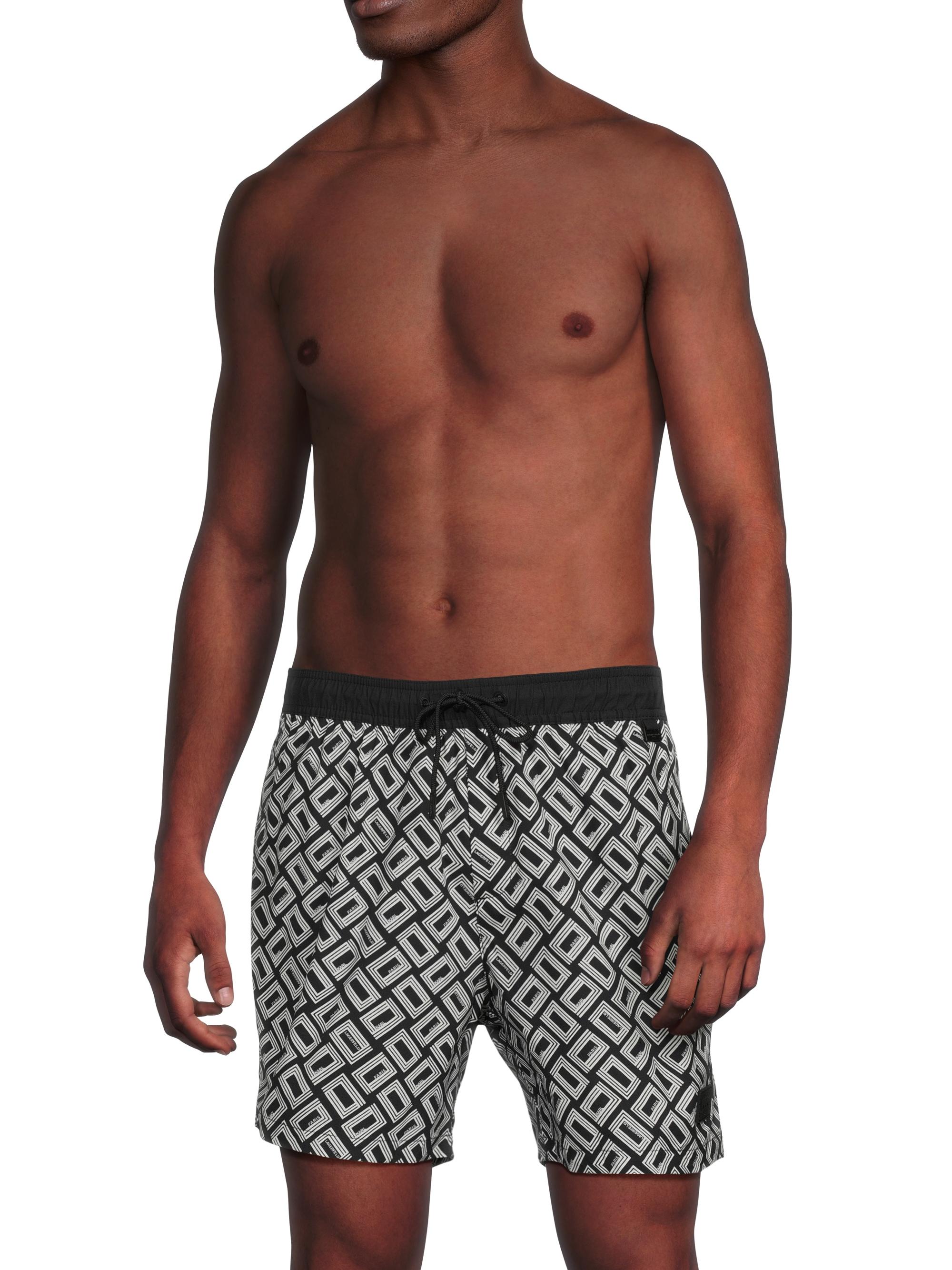 Click here for Karl Lagerfeld Paris Mens Logo Drawstring Swim Sho... prices
