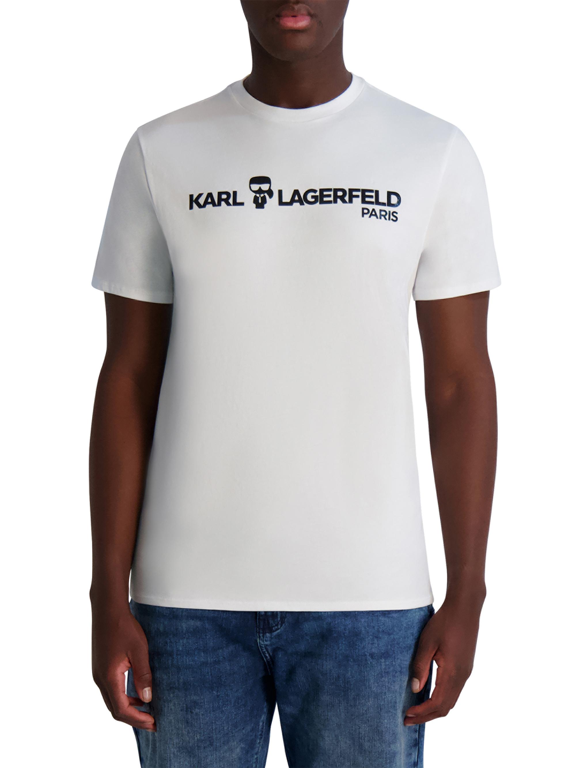 Click here for Karl Lagerfeld Paris Mens Core Graphic Logo T-Shir... prices