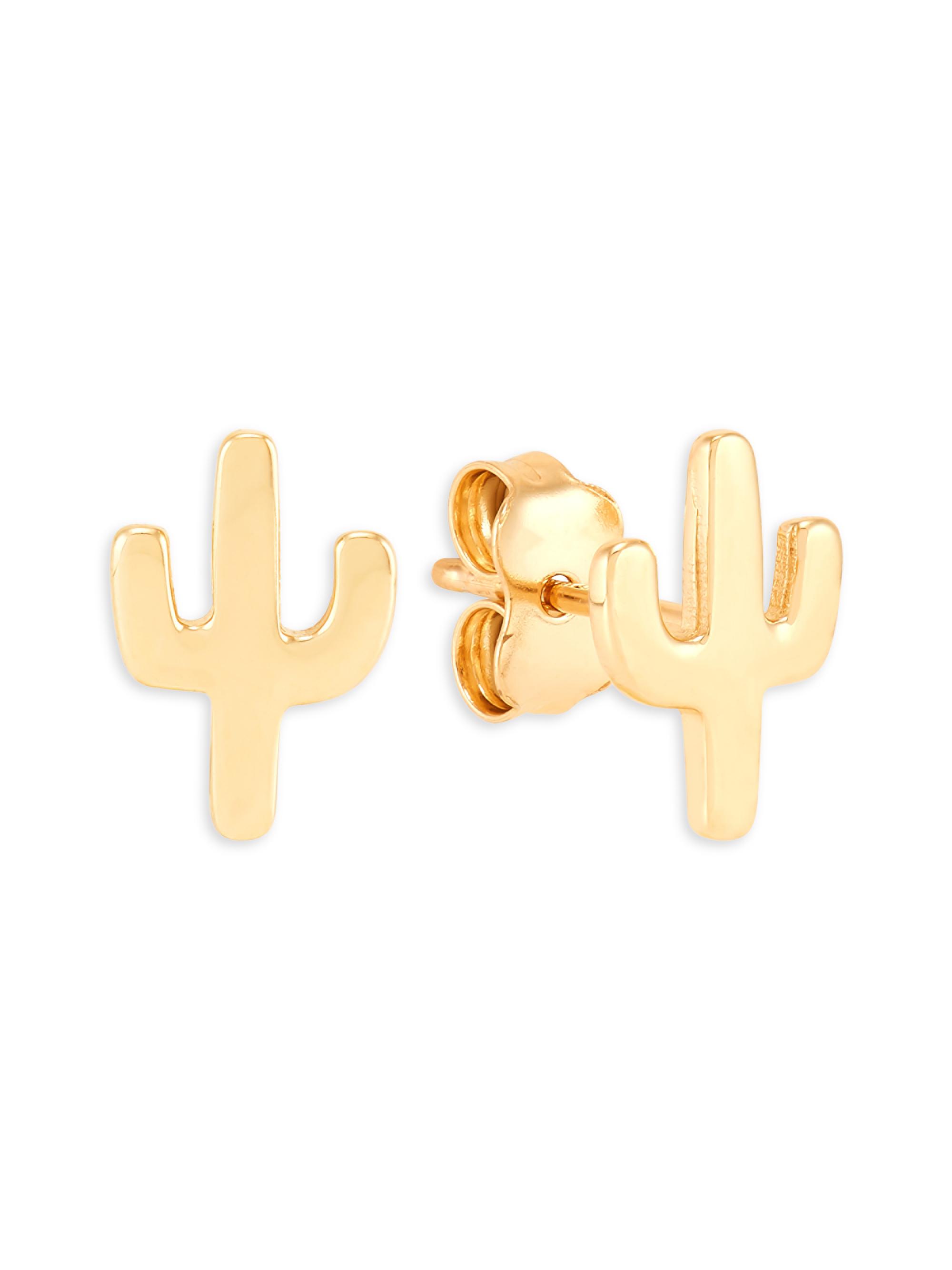 Click here for Saks Fifth Avenue Womens 14K Yellow Gold Cactus St... prices