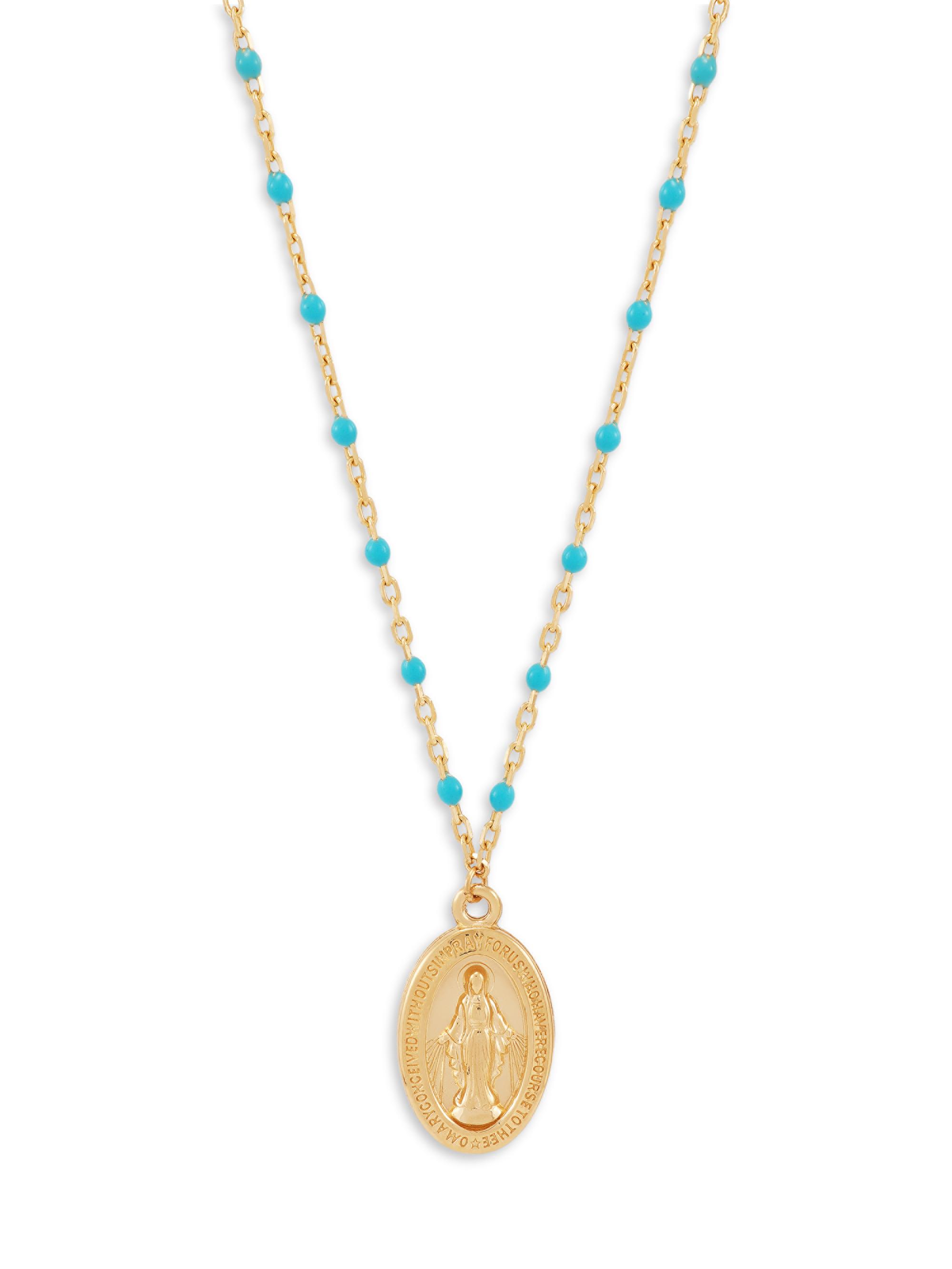 Click here for Saks Fifth Avenue Womens 14K Yellow Gold & Enamel... prices