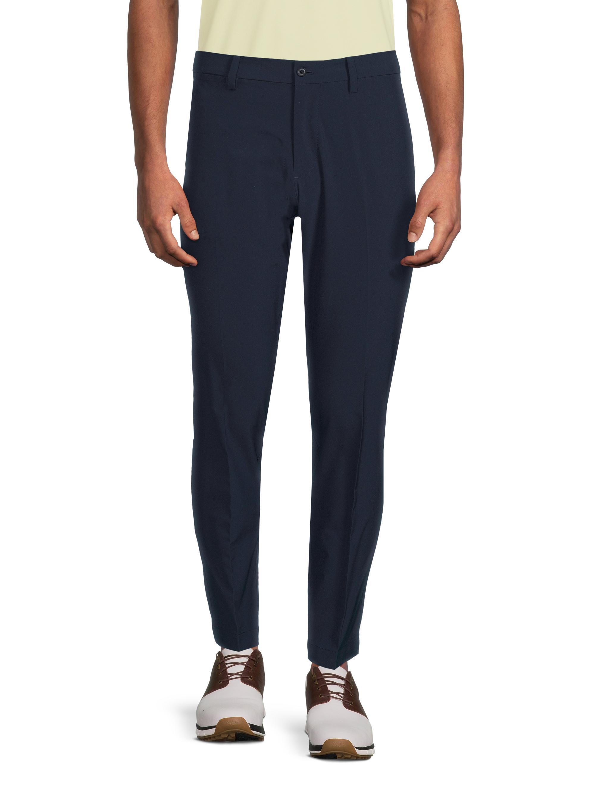 Click here for J. Lindeberg Mens Flat Front Golf Pants - Navy - S... prices