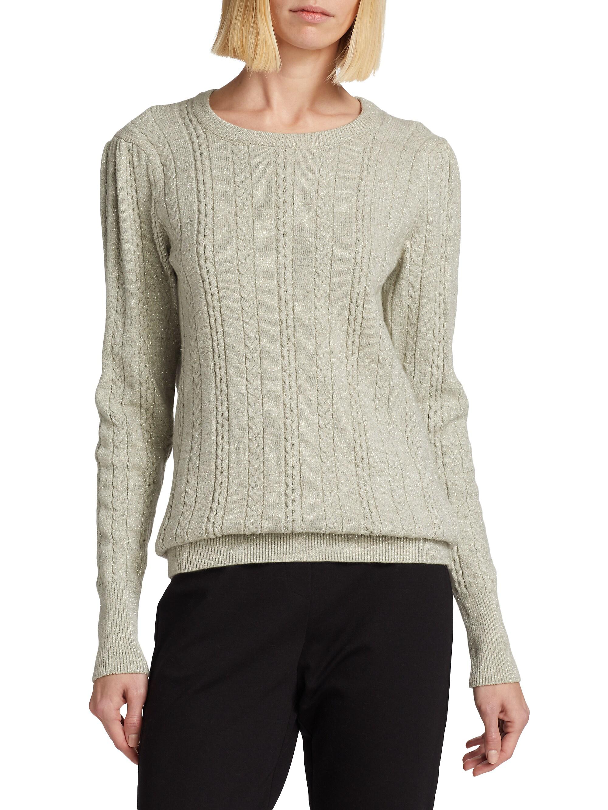 Click here for Saks Fifth Avenue Womens COLLECTION Sparkle Cable-... prices