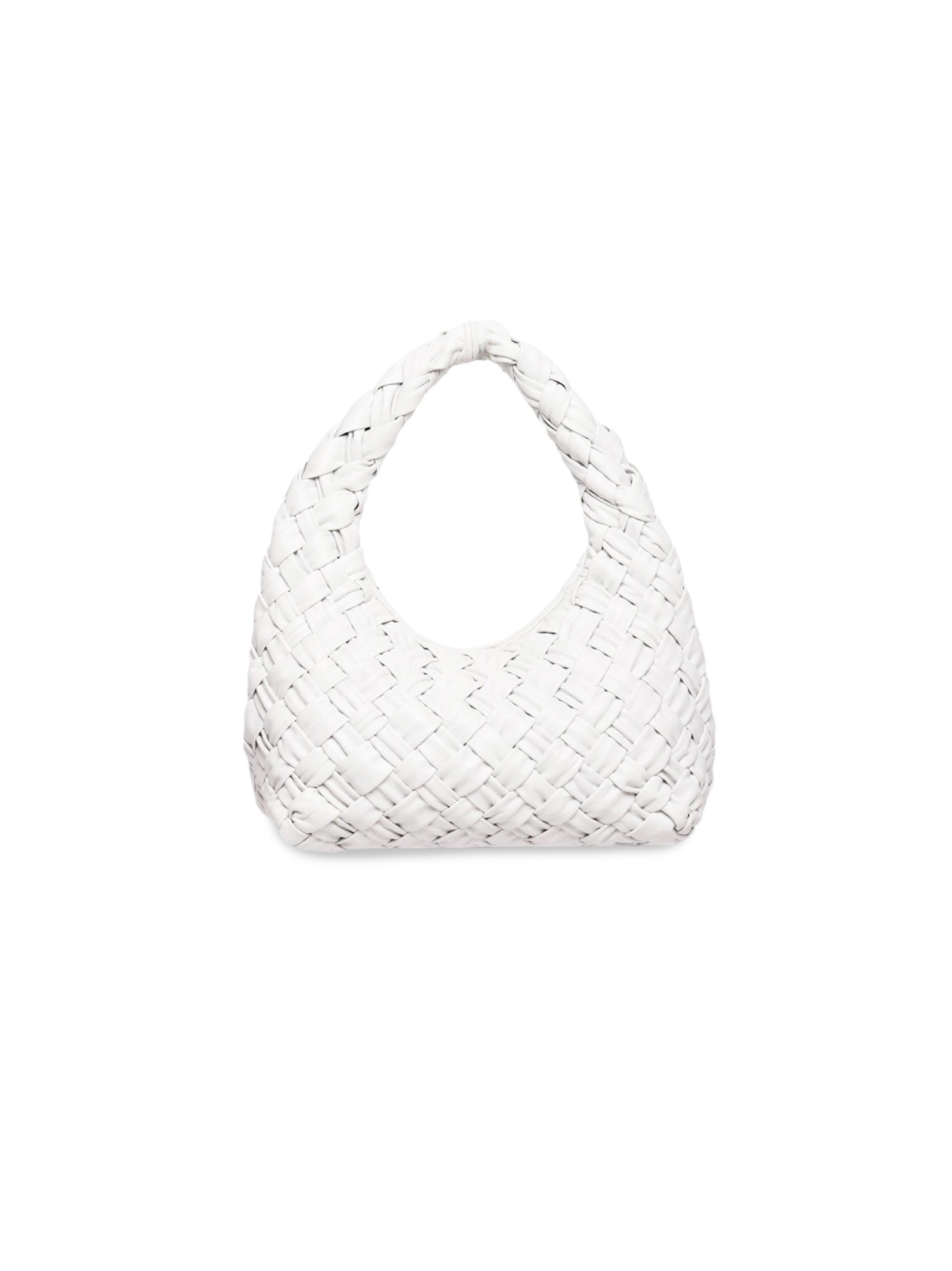 Click here for Walter Baker Womens Indie Weaved-Leather Hobo Bag... prices