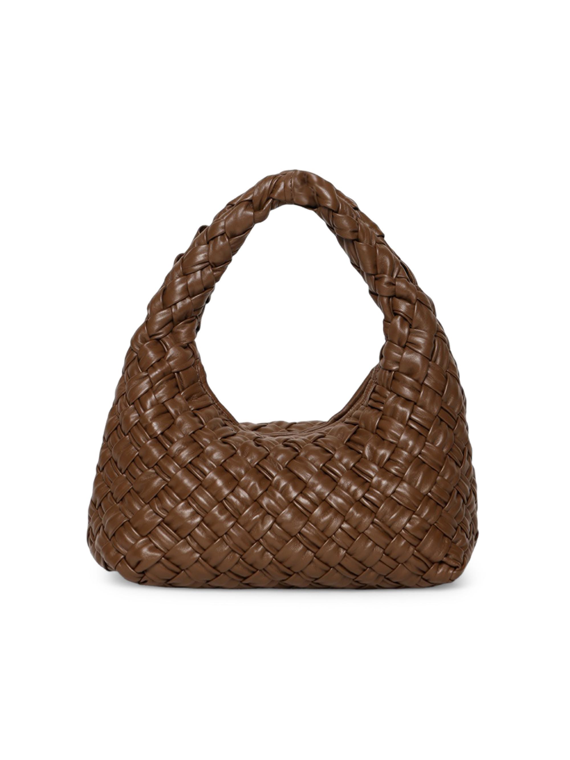 Click here for Walter Baker Womens Indie Weaved-Leather Hobo Bag... prices