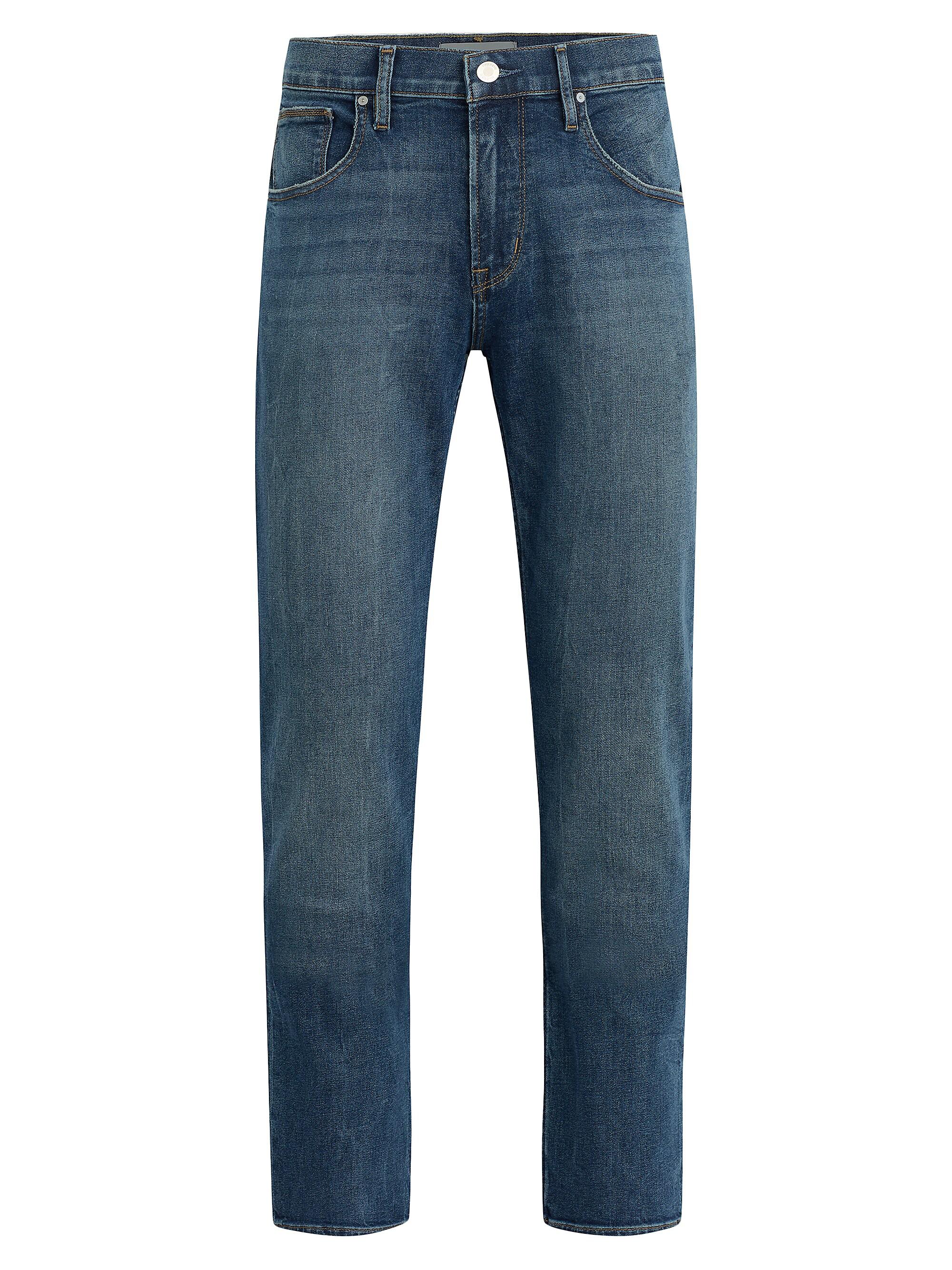 Click here for Hudson Byron Relaxed Fit Slim Straight Leg Jeans i... prices
